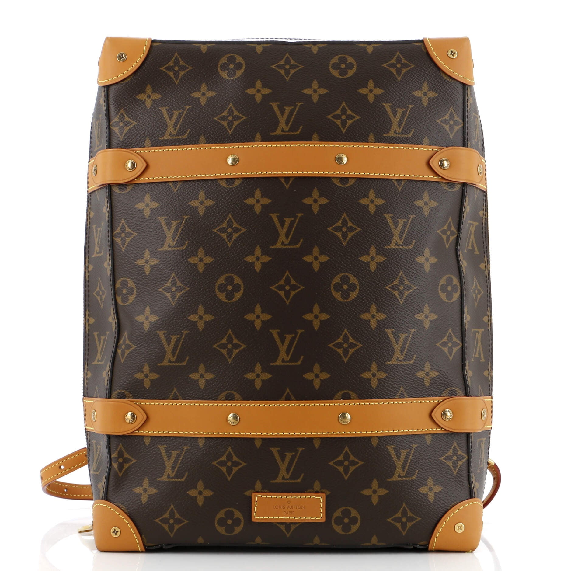 Pre-Owned Soft Trunk Backpack Monogram Canvas PM By Rebag - Walmart.com