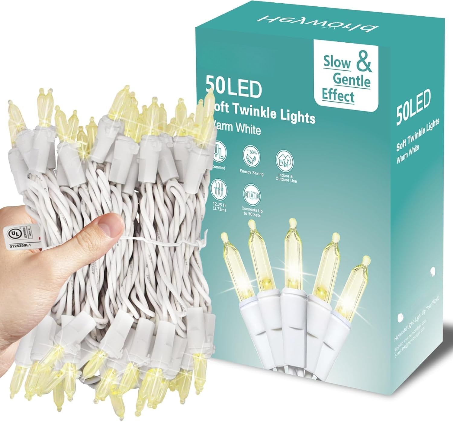 Soft Twinkling Christmas Lights Mini String Lights Random Twinkle ...