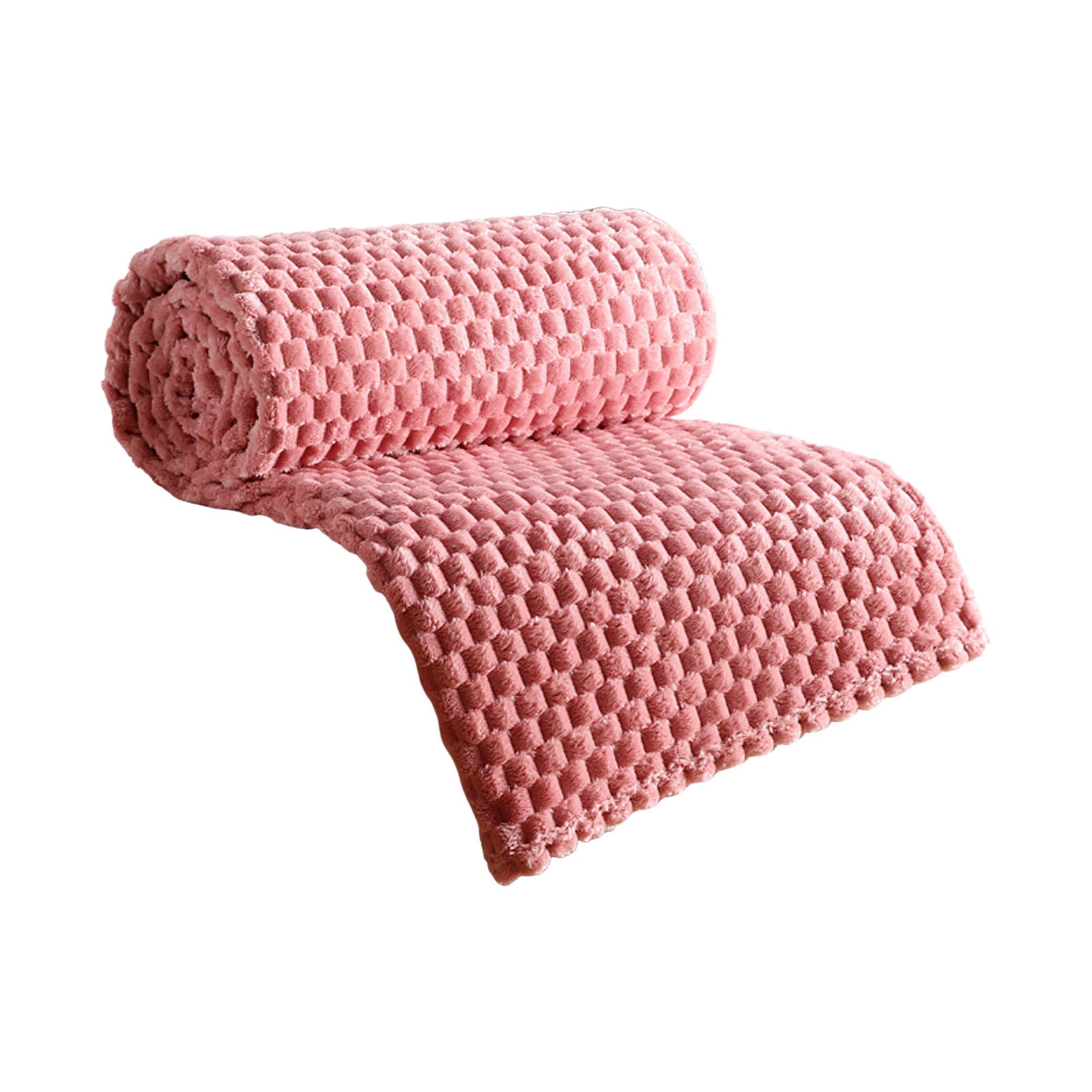Soft Velvet Blanket for Bed Couch and Nap, Cozy Thick Flannel Throw for ...