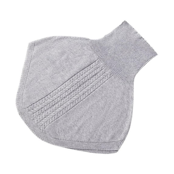 Soft & Warm High Neck Collar, Women'S Knitted Turtleneck Dickey Collar ...
