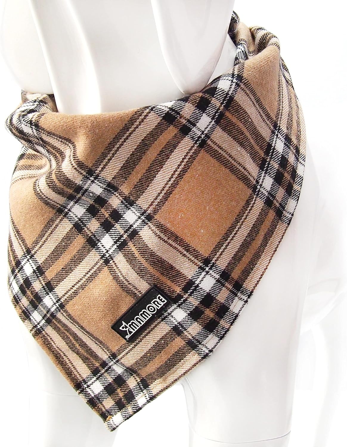 Soft Washable Plaid Bandanas for Dogs and Cats,Adjustable Triangle Bib ...