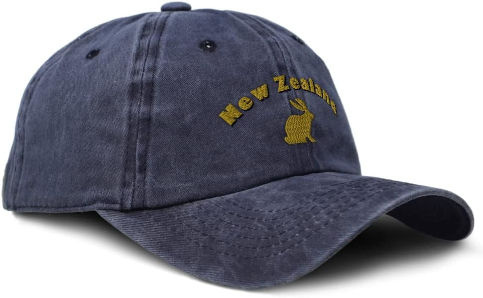 Soft Washed Baseball Cap New Zealand A Farm and Domesticated Animals ...