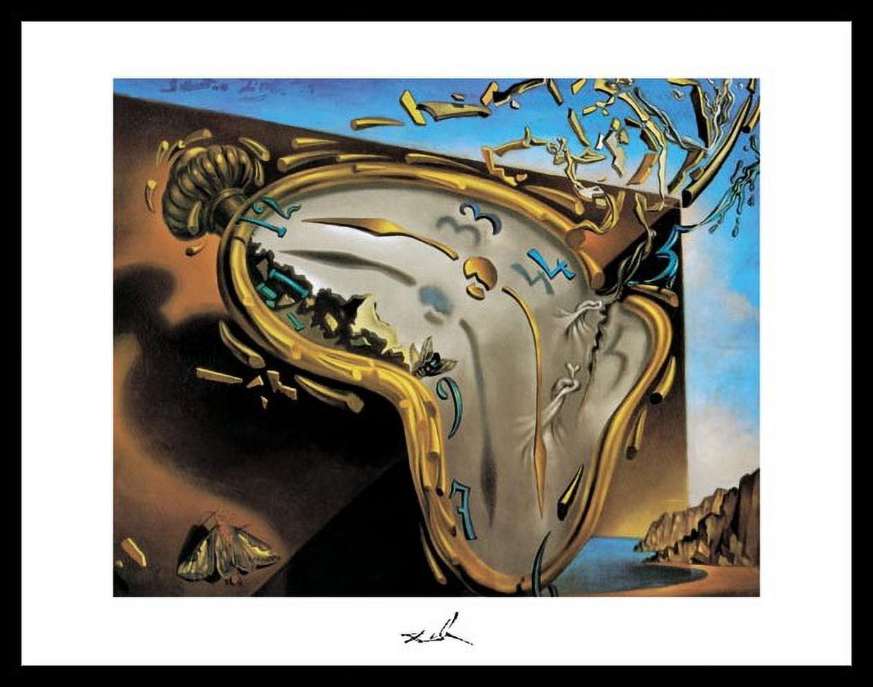 Soft Watch At Moment of First Explosion, c.1954 Laminated & Framed ...