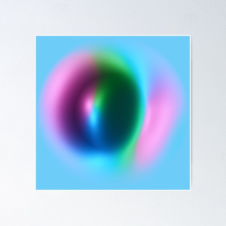 Soft Wave 1 UNFRAMED Poster, 24x36 - Walmart.com