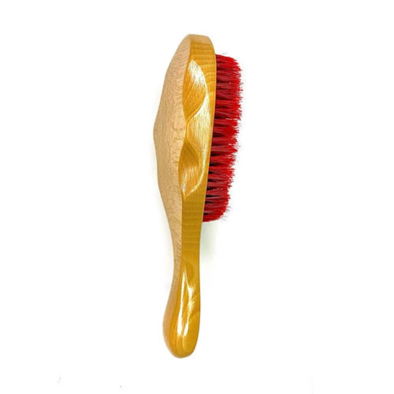 Soft Wave Brush for Men with Red Bristles - Walmart.com