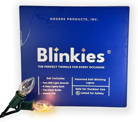 Soft White Blinking Christmas Lights - Non-Programmed and Relaxing ...