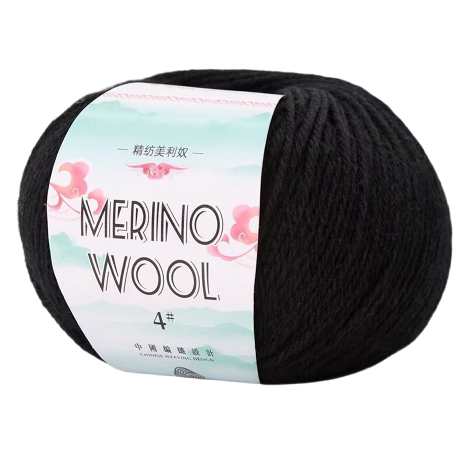 Soft Worsted Weight Yarn 134Yard/Roll Wool Yarn Hand Knitting Yarn 1 ...