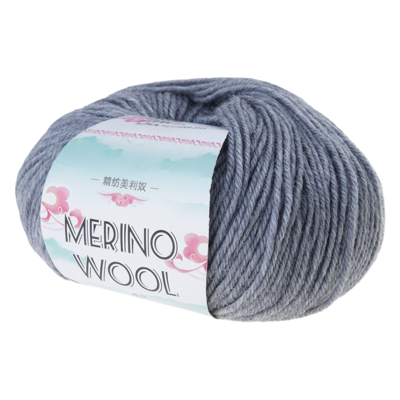 Soft Worsted Weight Yarn 134Yard/Roll Wool Yarn Hand Knitting Yarn 1 ...