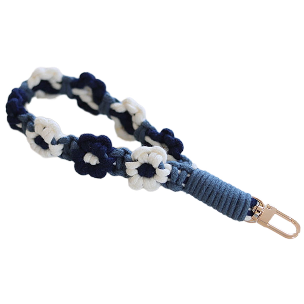 Soft Wristlet Keychain Lanyard Handmade Lanyards for Keys Cute Wrist ...