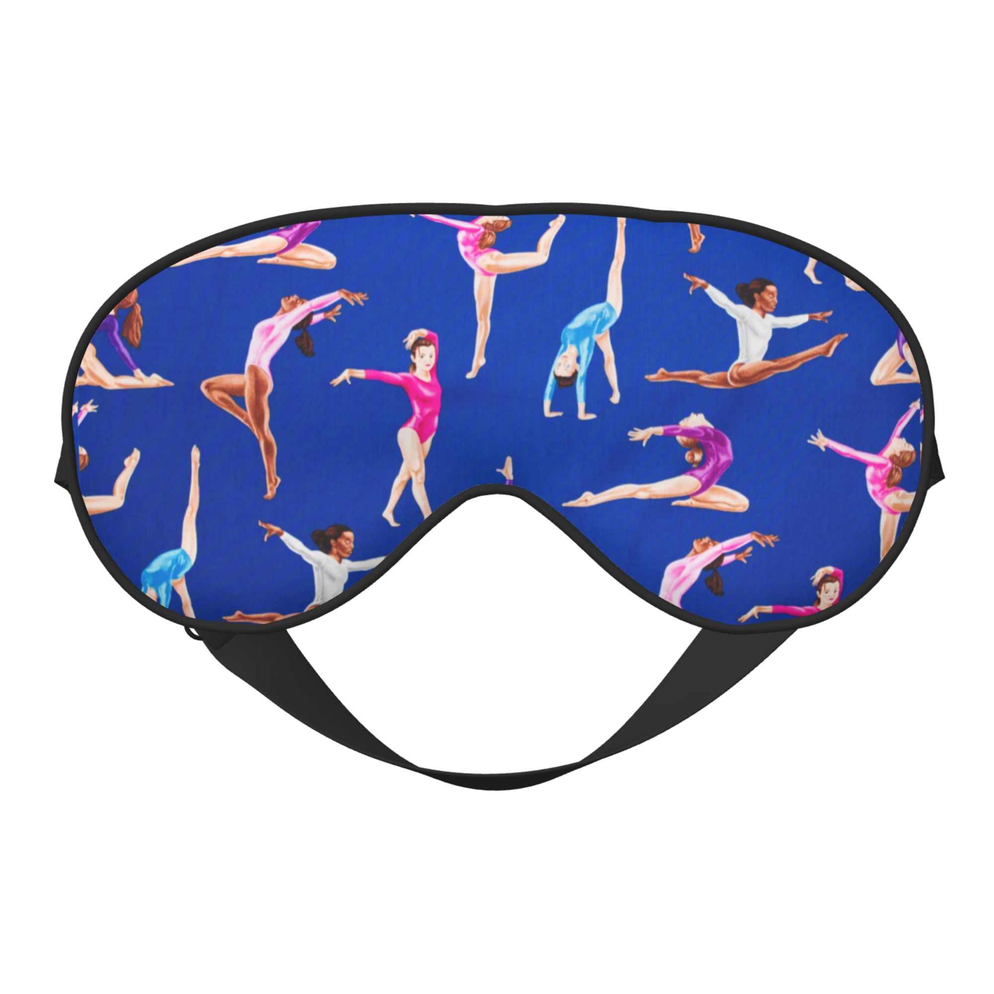 Soft Zero Pressure Eyes Cover Aerobics Light Blocking Sleeping Eye Mask ...