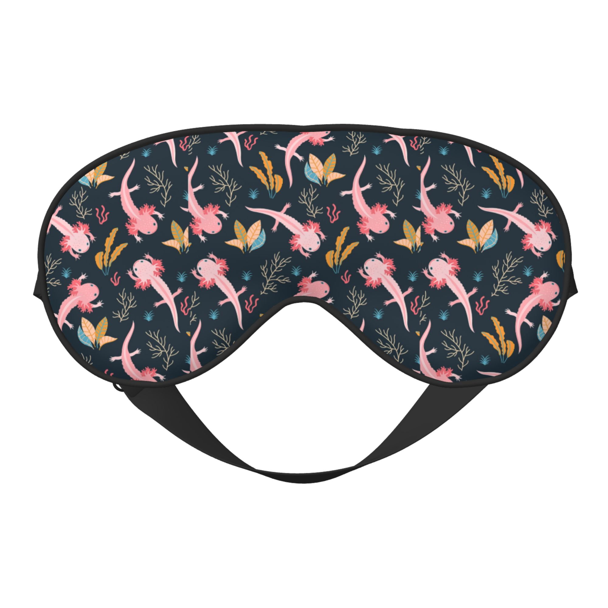 Soft Zero Pressure Eyes Cover Axolotl And Sea Light Blocking Sleeping ...