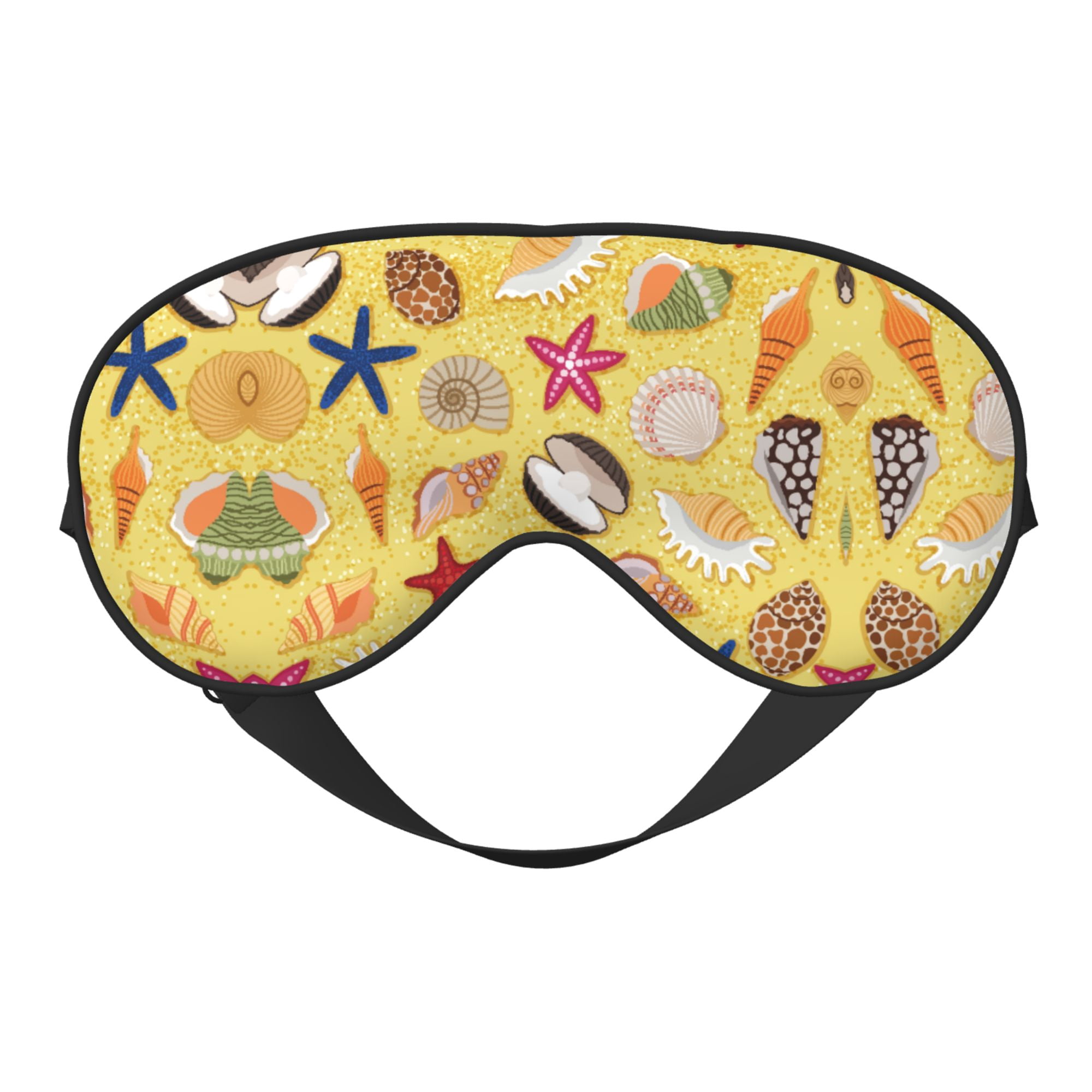 Soft Zero Pressure Eyes Cover Beach Sand Shells Marine Watermark Light ...