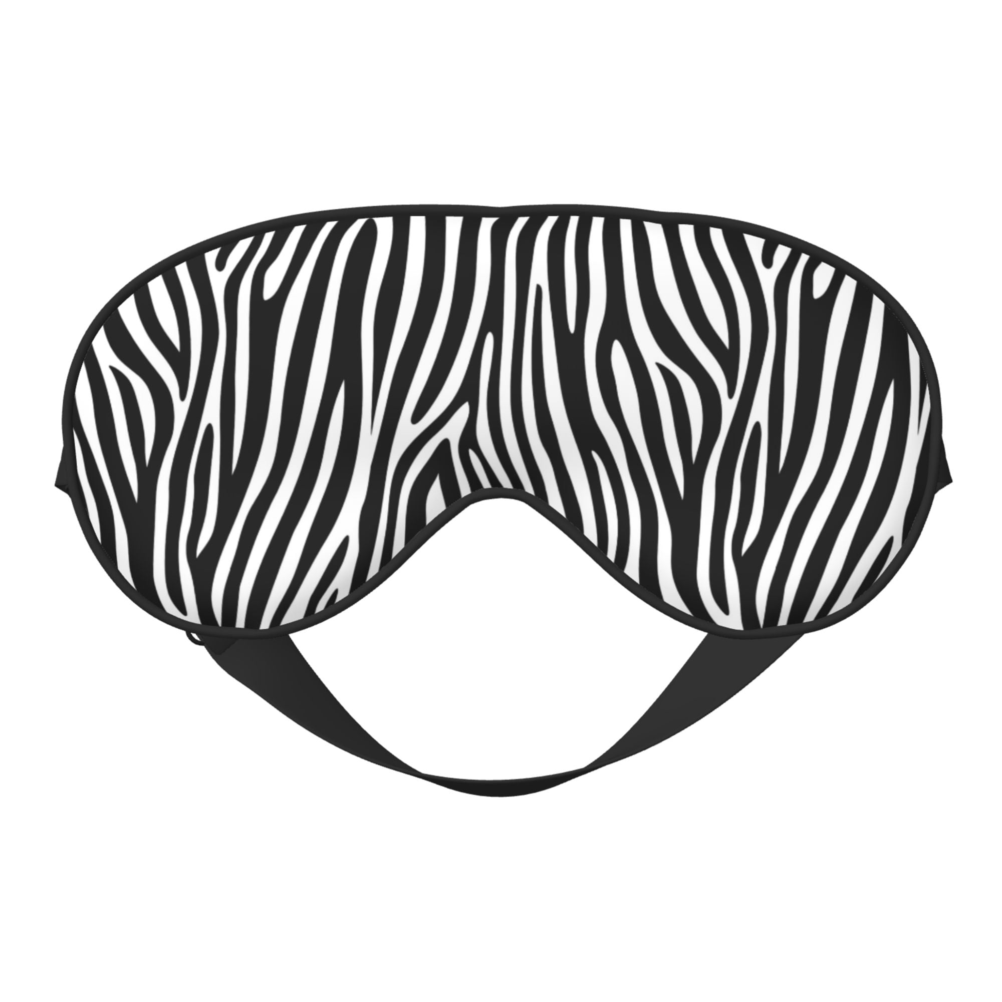 Soft Zero Pressure Eyes Cover Black And White Zebra Light Blocking ...