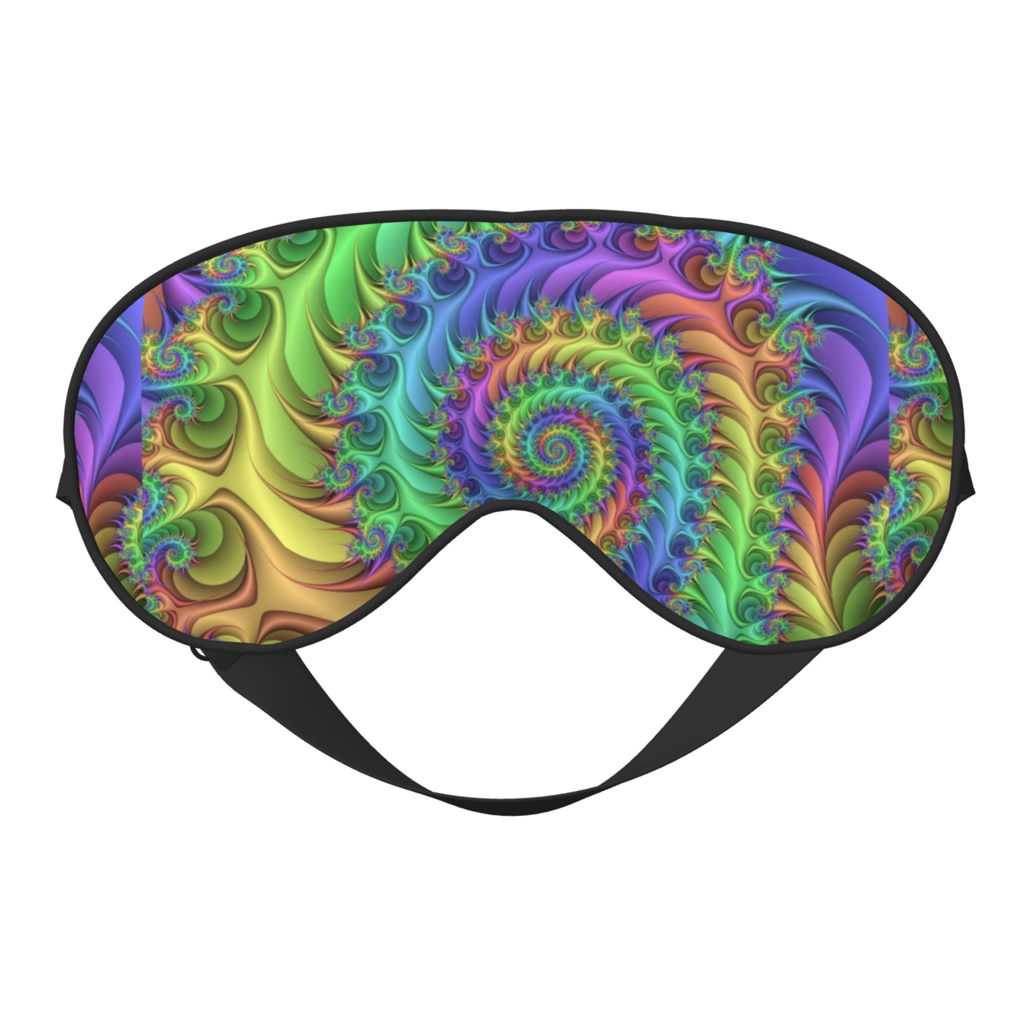 Soft Zero Pressure Eyes Cover Blue Abstract Lines Tie Dye Wallpaper ...