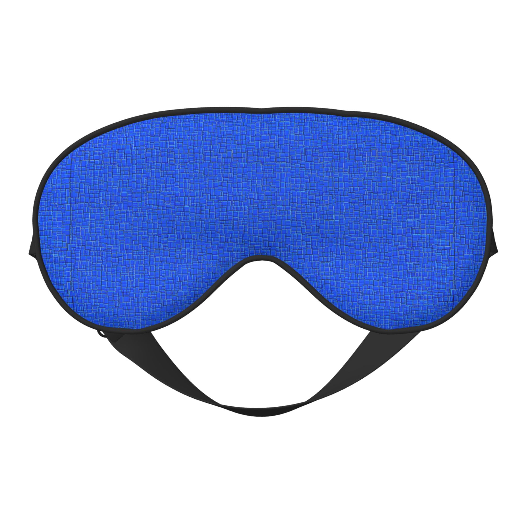 Soft Zero Pressure Eyes Cover Blue Mosaic Background Light Blocking ...