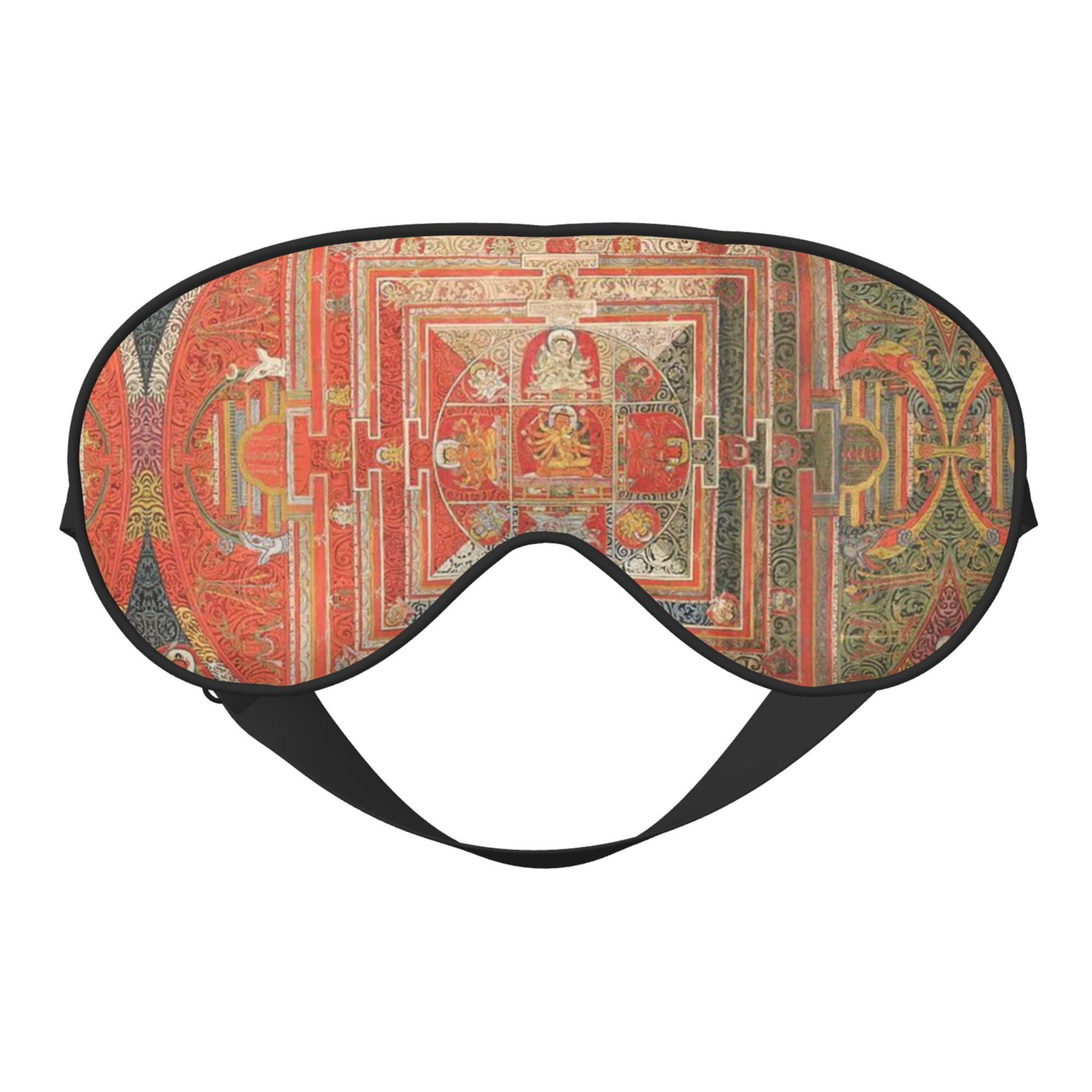 Soft Zero Pressure Eyes Cover Buddhist Manjushri Deity Mandala Thangka ...