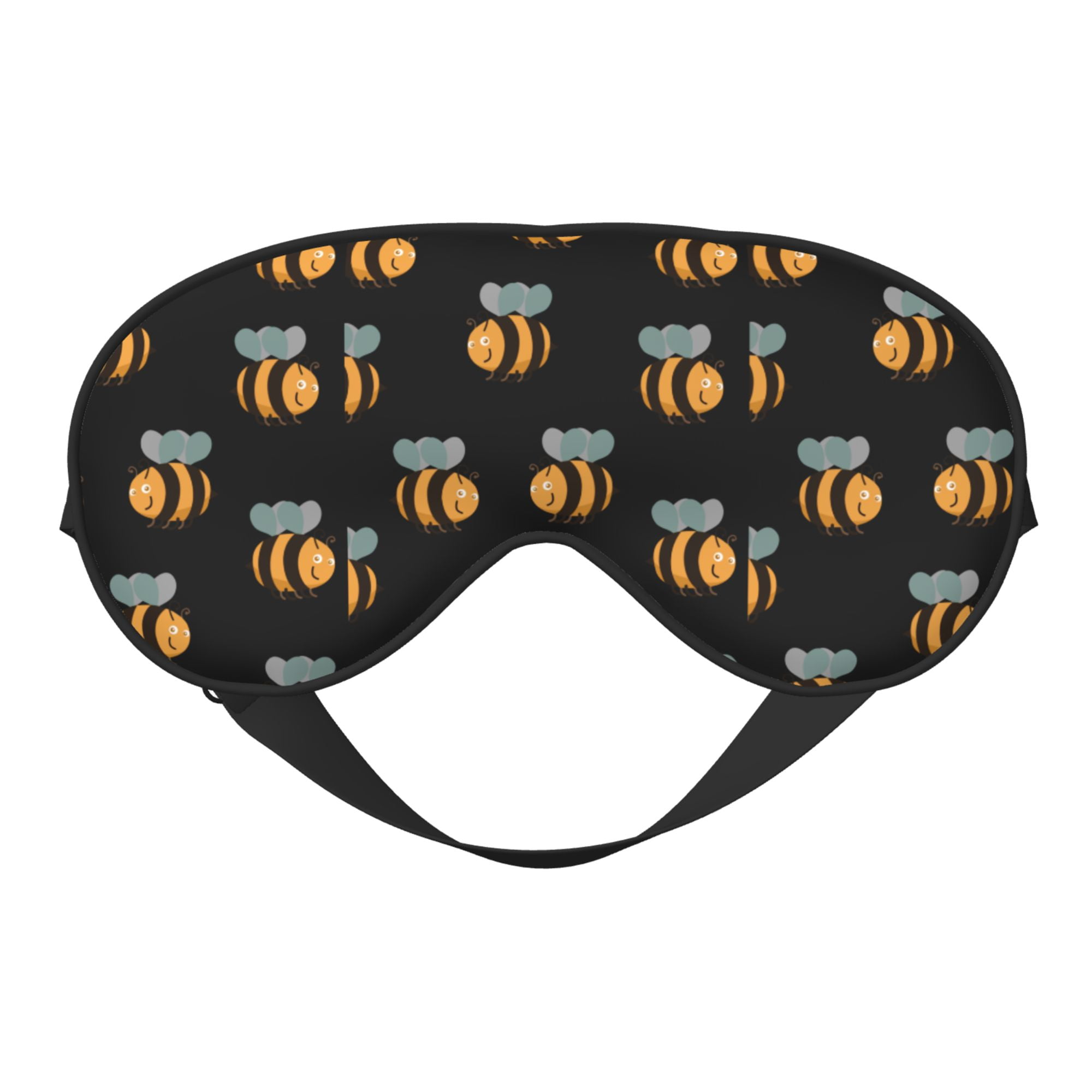 Soft Zero Pressure Eyes Cover Bumblebee Light Blocking Sleeping Eye ...