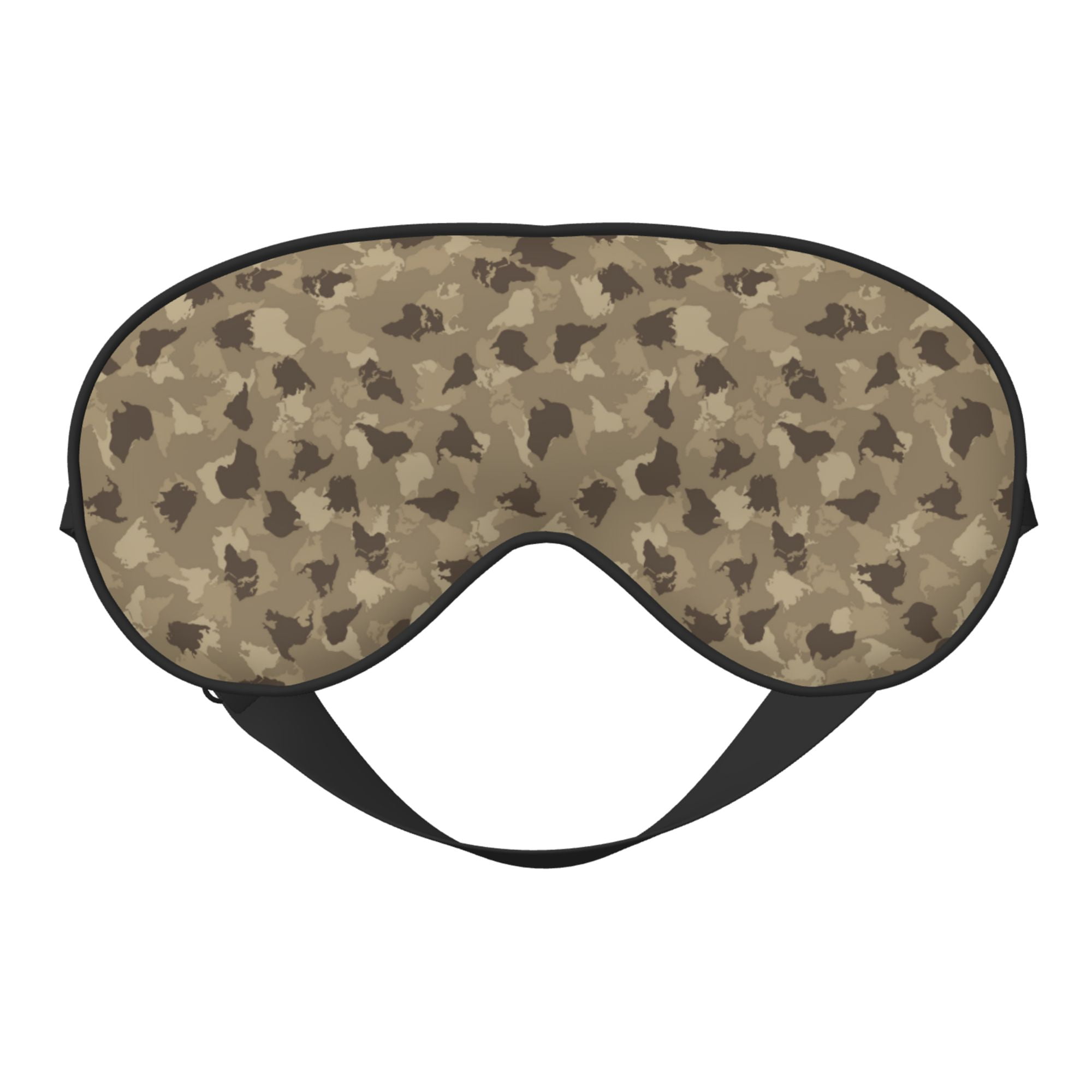 Soft Zero Pressure Eyes Cover Camouflage Pattern Light Blocking ...