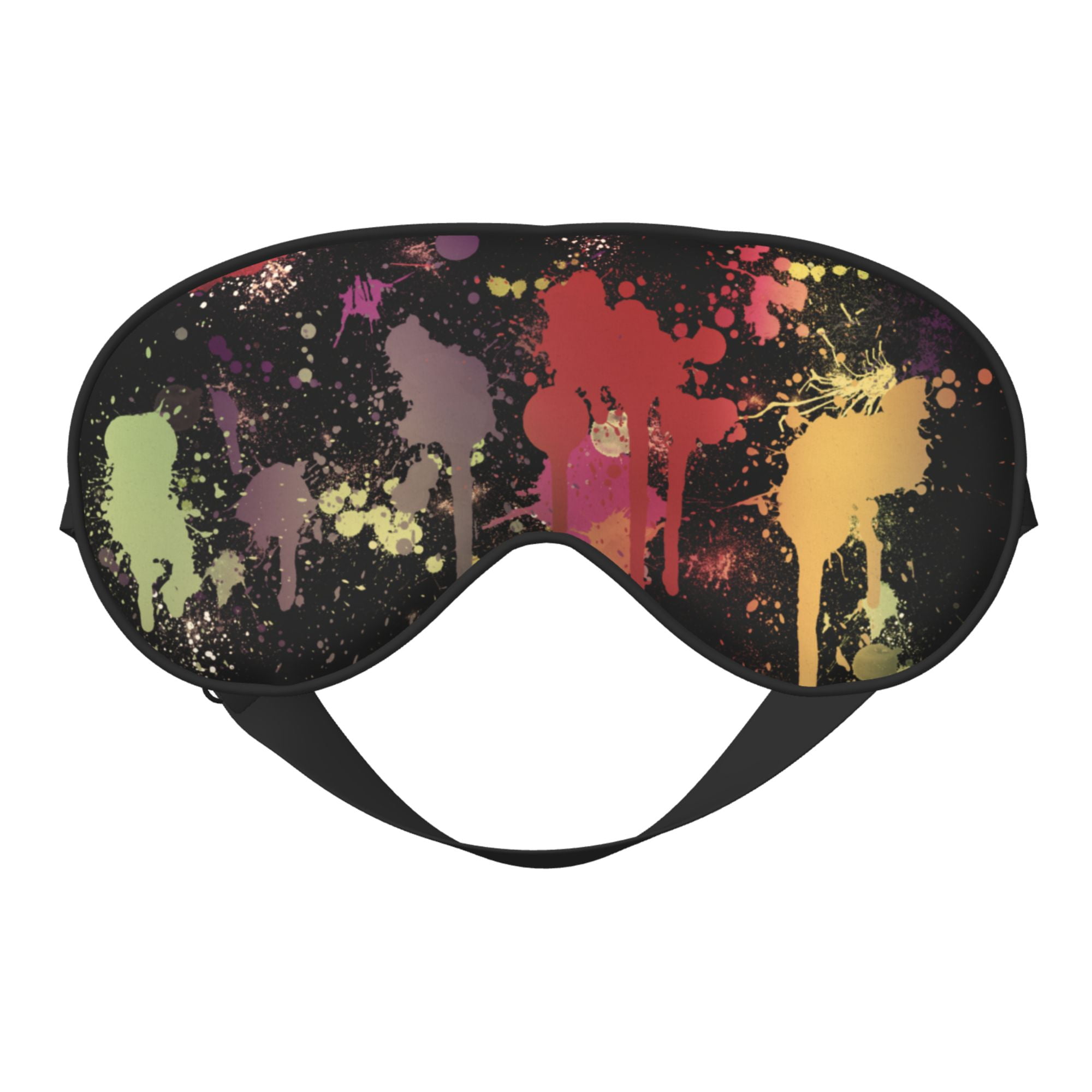 Soft Zero Pressure Eyes Cover Canvas- Light Blocking Sleeping Eye Mask ...