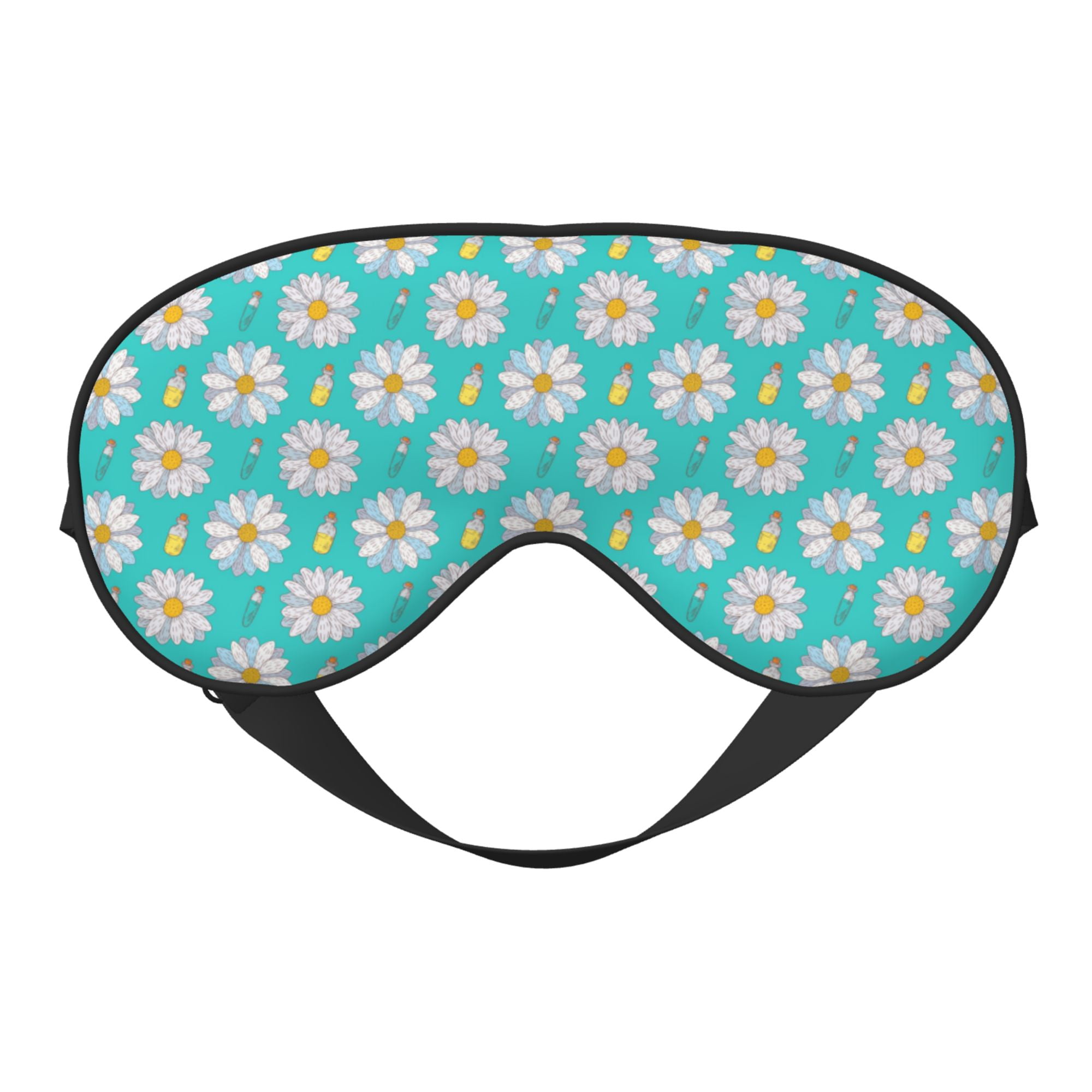 Soft Zero Pressure Eyes Cover Chamomile Patt Pattern Light Blocking ...
