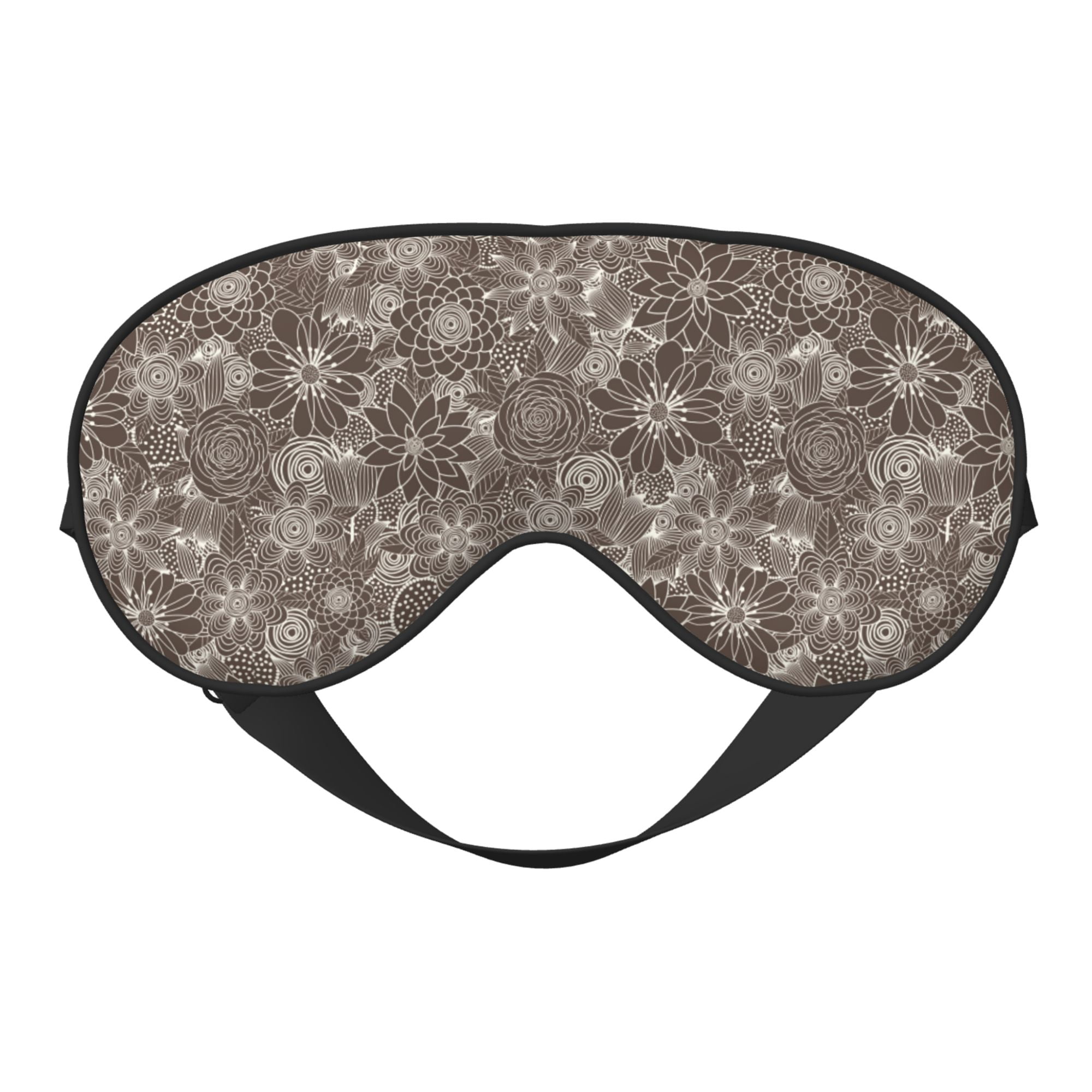 Soft Zero Pressure Eyes Cover Classical Ethnic Pattern Light Blocking ...