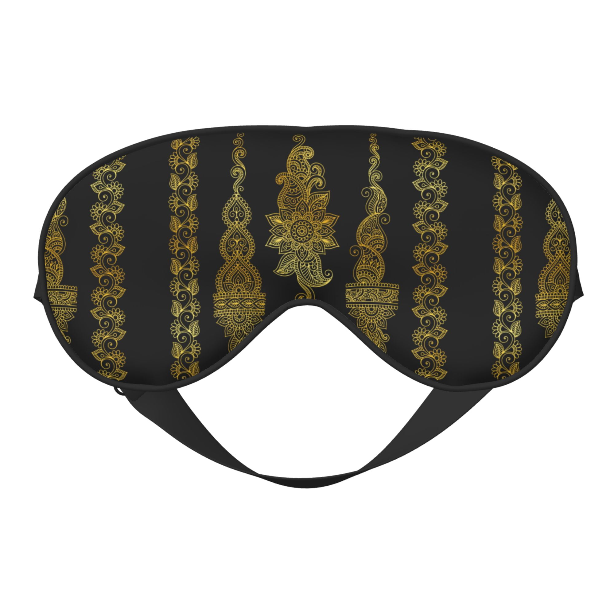 Soft Zero Pressure Eyes Cover Classical Plant Golden Background Light ...