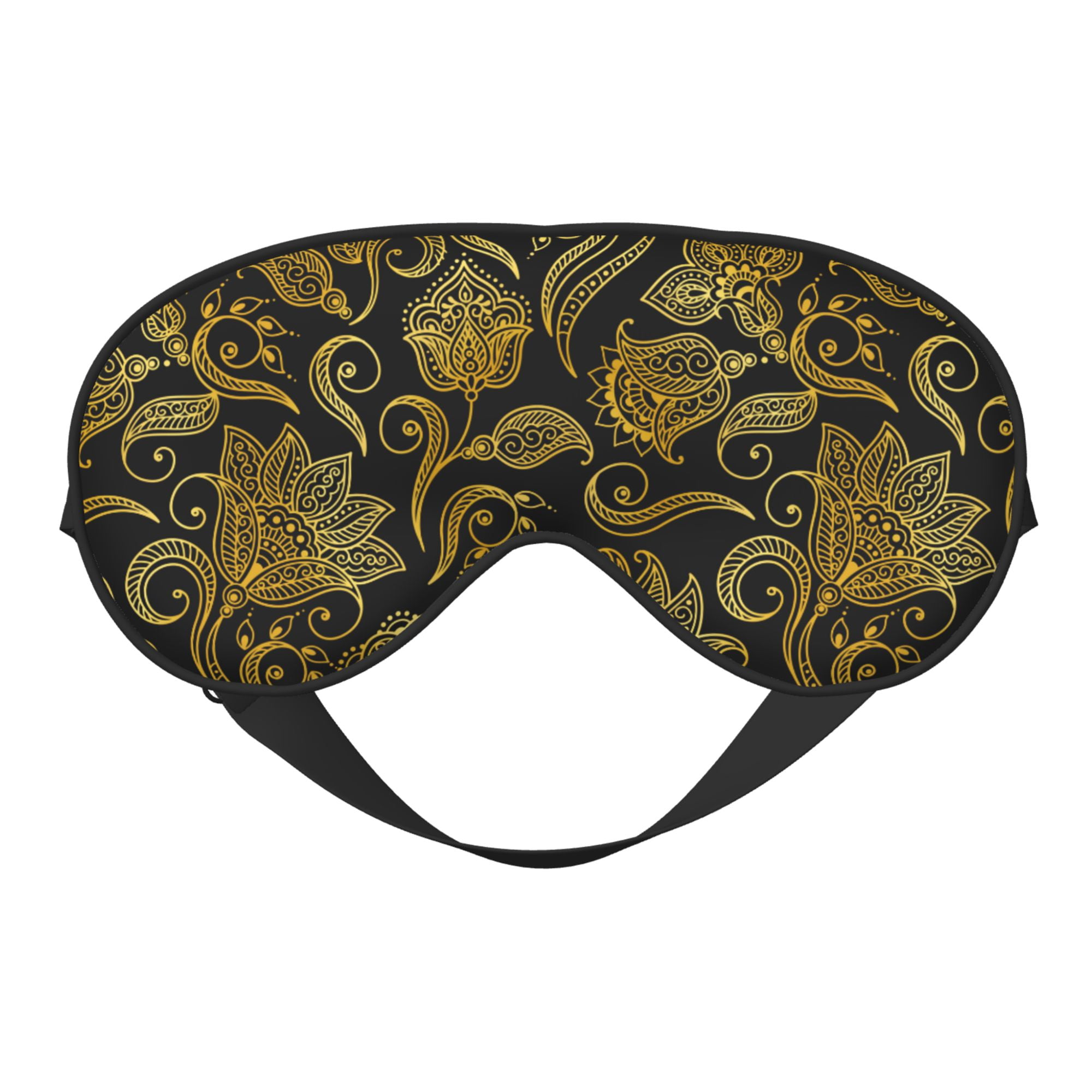 Soft Zero Pressure Eyes Cover Classical Plant Golden Background Light ...