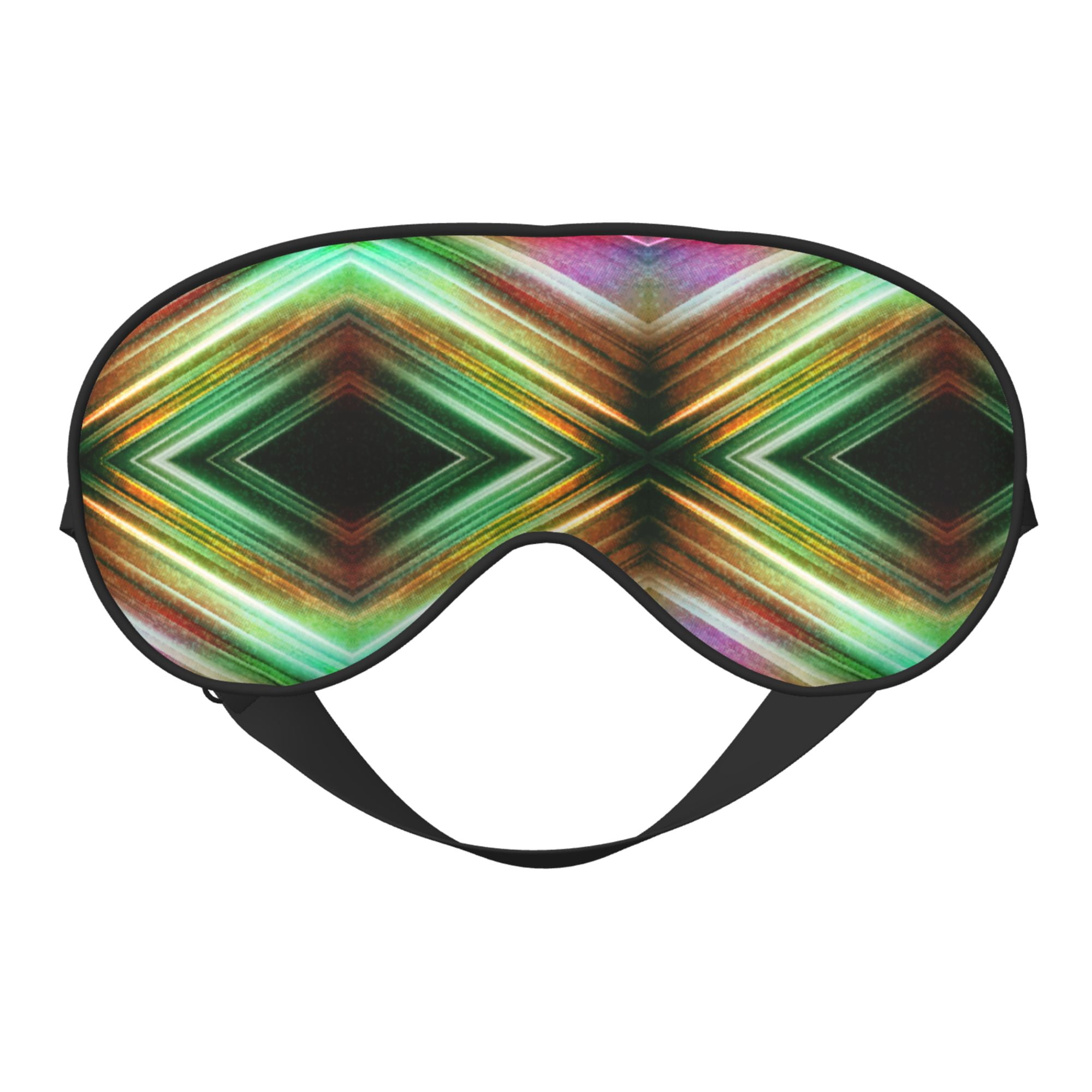 Soft Zero Pressure Eyes Cover Colorful Wave Dot Background Light ...