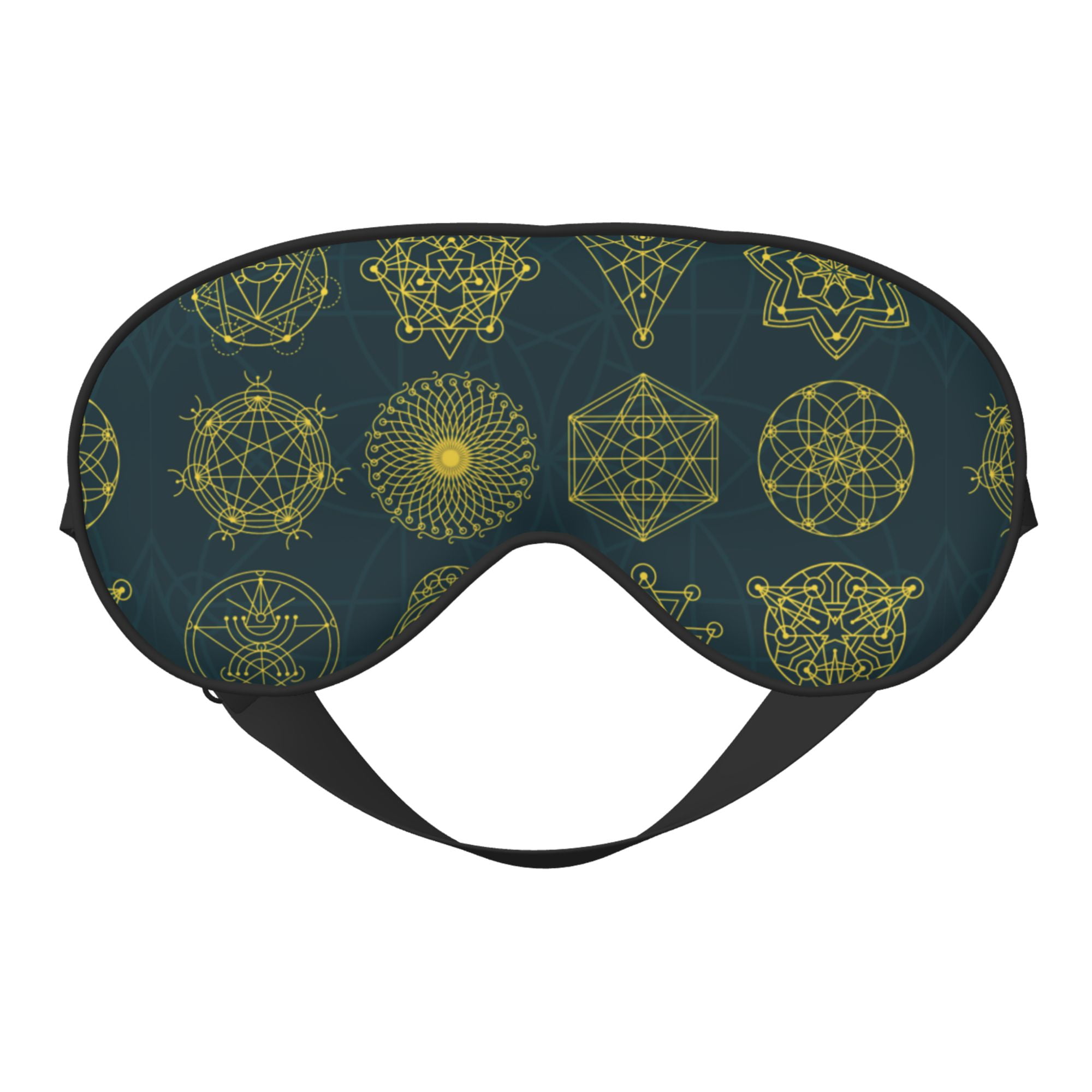 Soft Zero Pressure Eyes Cover Creative Flower Pattern Light Blocking ...