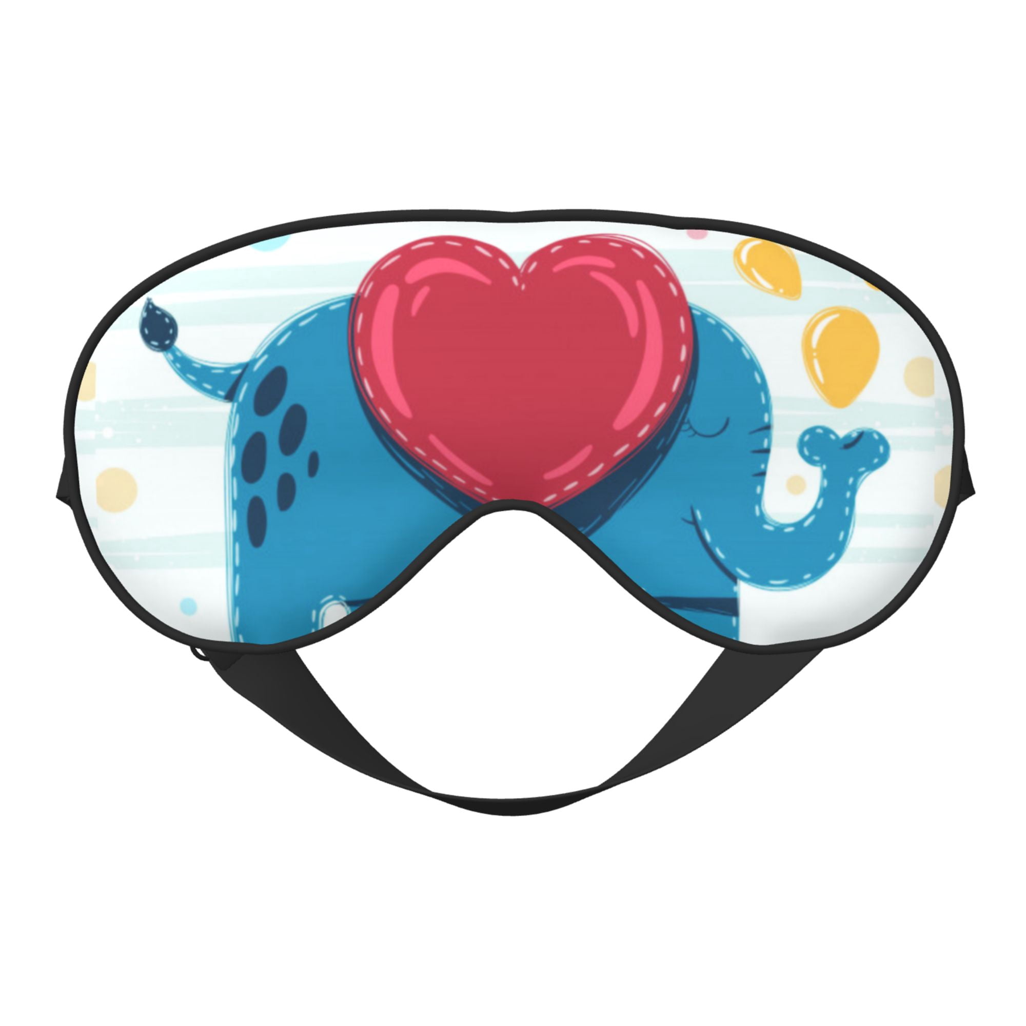 Soft Zero Pressure Eyes Cover Cute Baby Elephant Light Blocking ...
