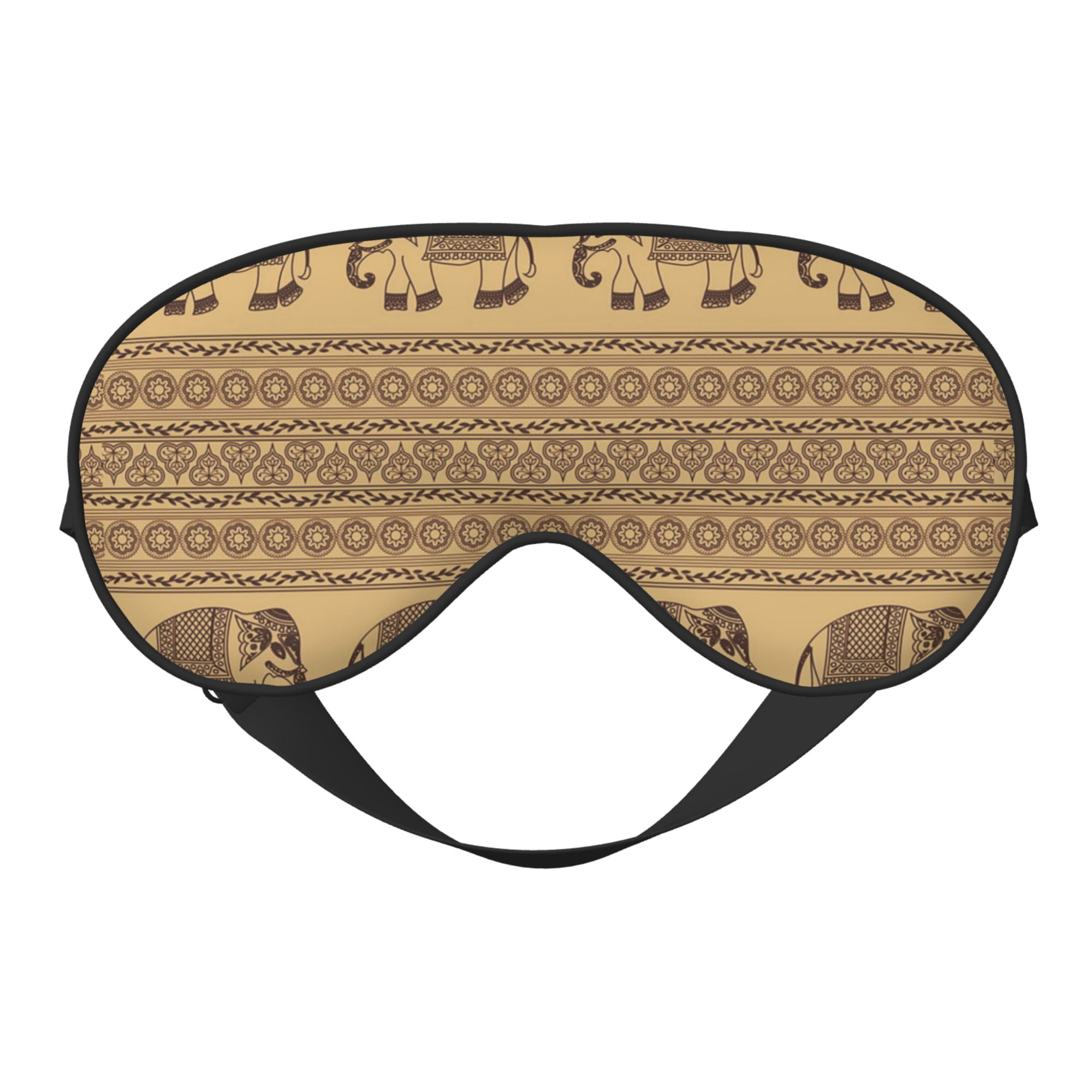 Soft Zero Pressure Eyes Cover Elephant Light Blocking Sleeping Eye Mask ...