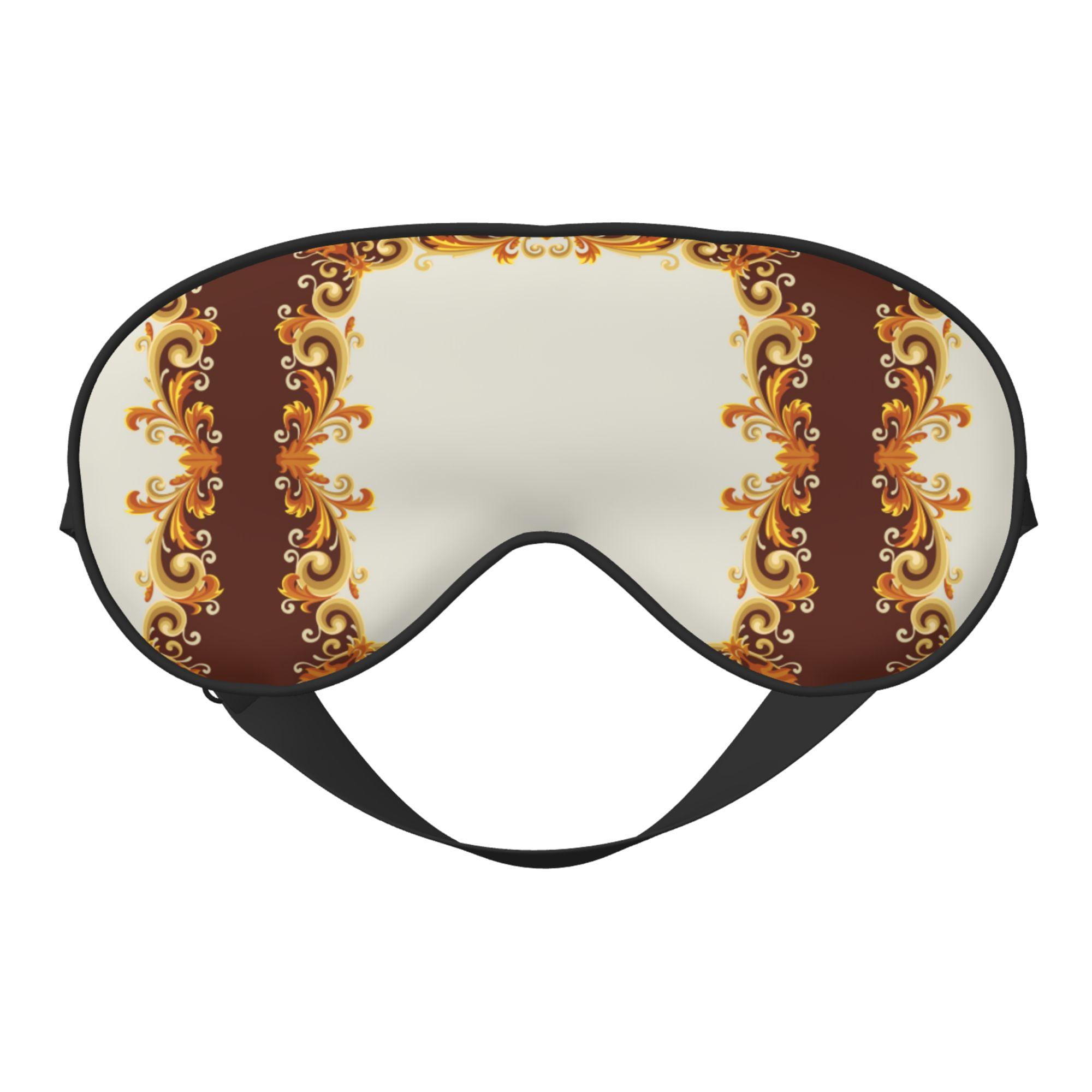 Soft Zero Pressure Eyes Cover European Classical Flower Background ...