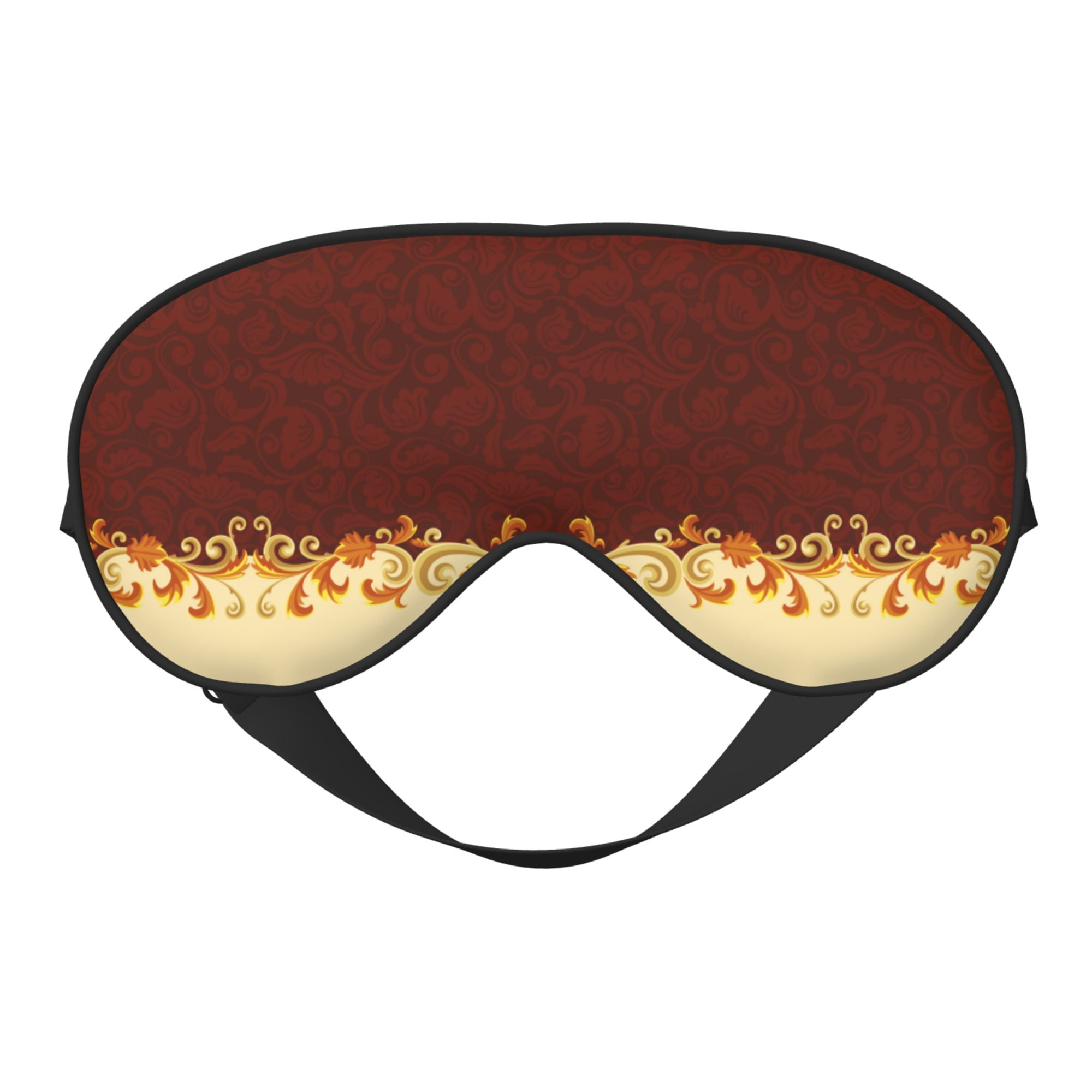 Soft Zero Pressure Eyes Cover European Classical Flower Background ...
