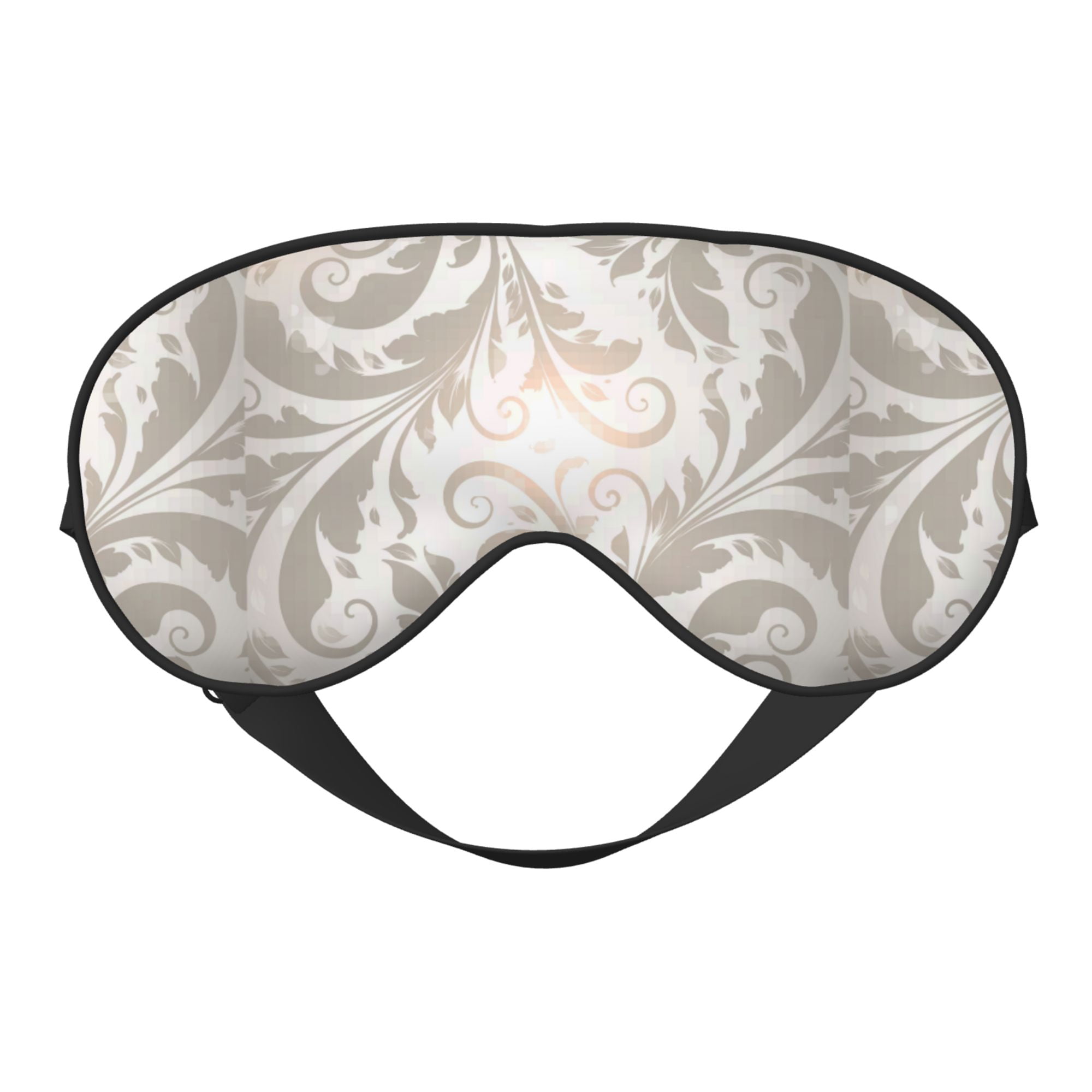 Soft Zero Pressure Eyes Cover European Flower Pattern Background Light ...