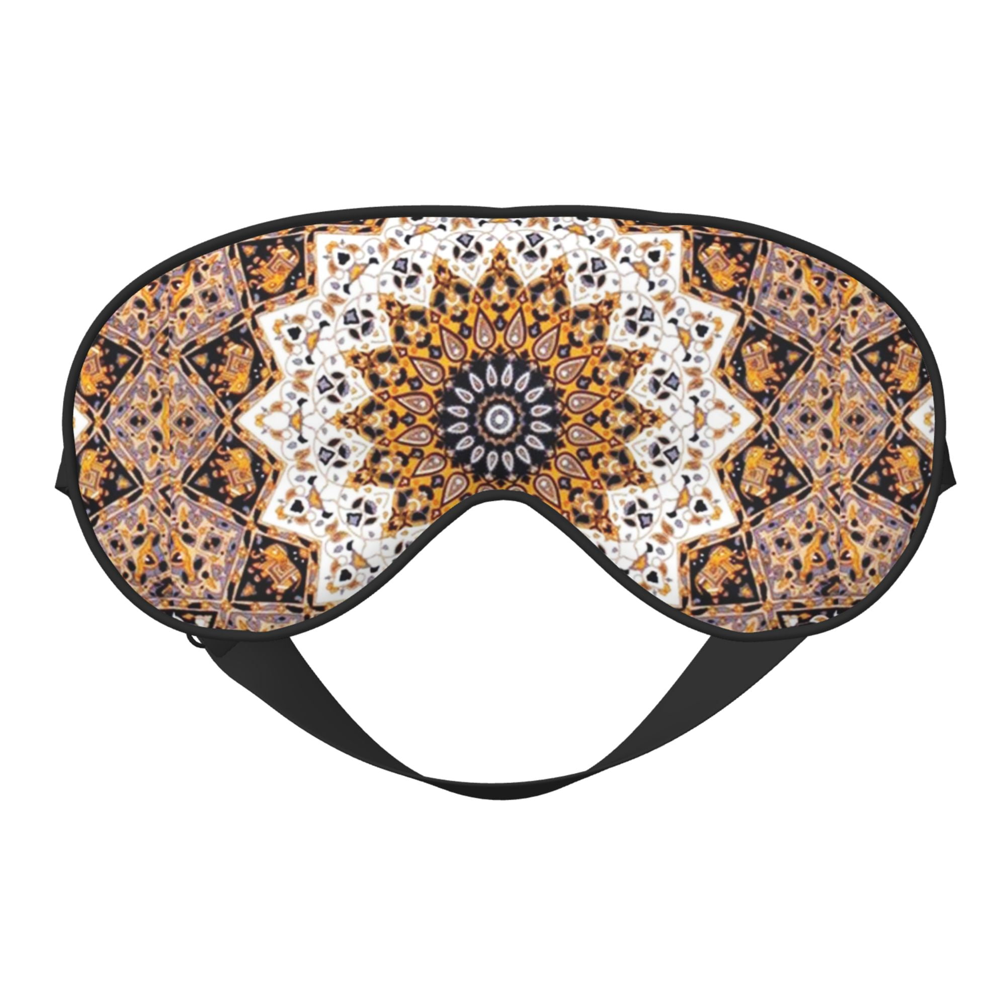 Soft Zero Pressure Eyes Cover Exotic Picture Light Blocking Sleeping ...