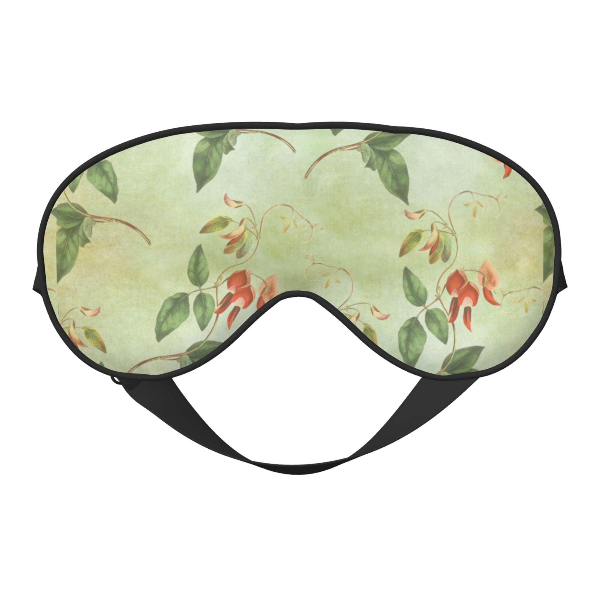 Soft Zero Pressure Eyes Cover Floral Wallpaper Vintage Light Blocking ...
