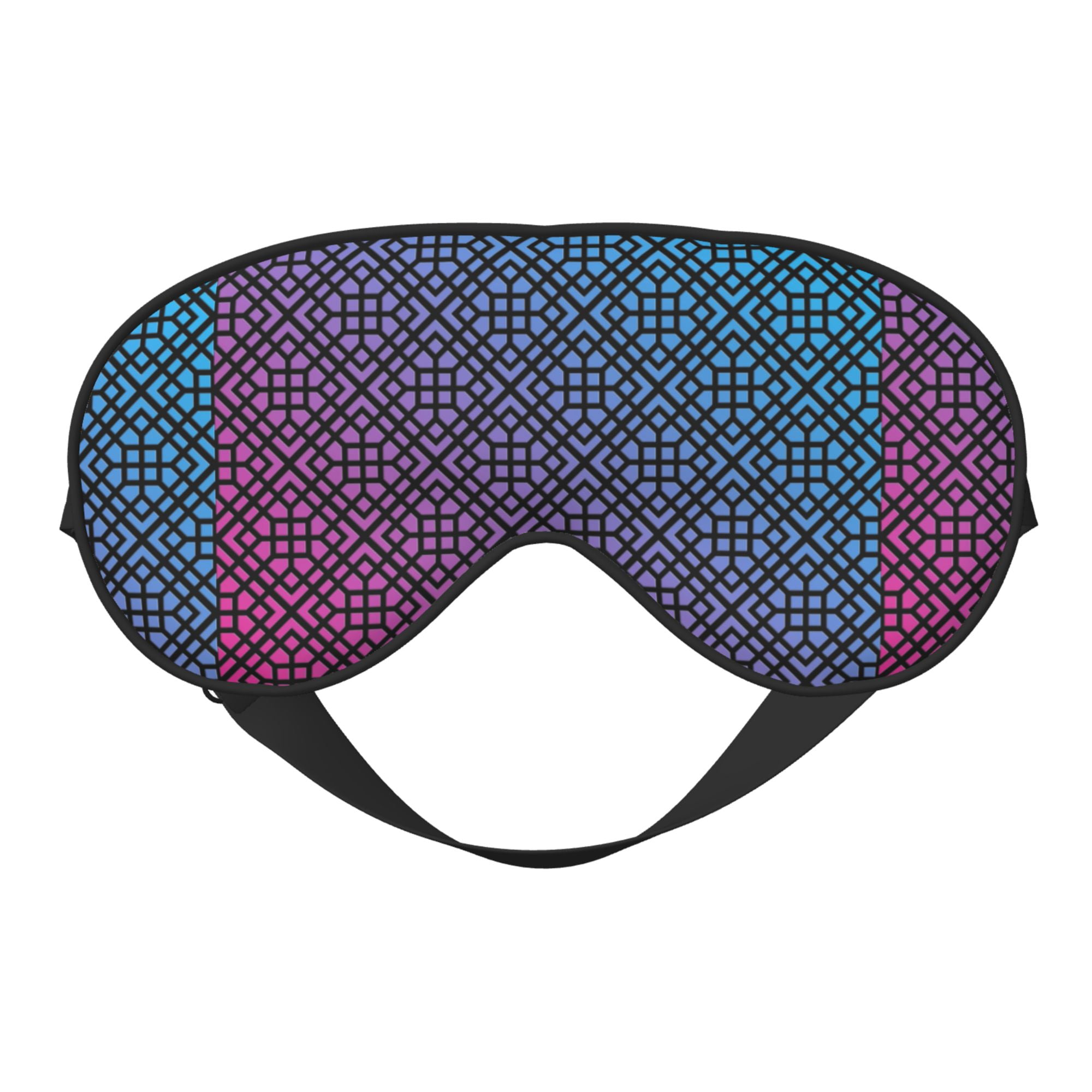 Soft Zero Pressure Eyes Cover Flower Background Light Blocking Sleeping ...