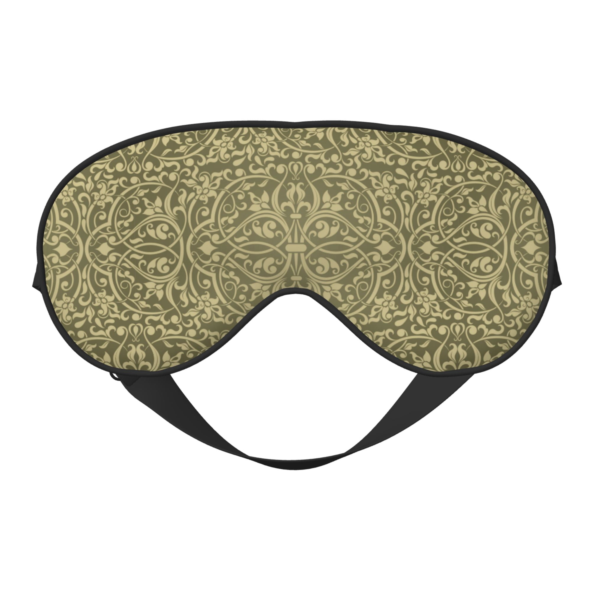 Soft Zero Pressure Eyes Cover Flower Pattern Light Blocking Sleeping ...