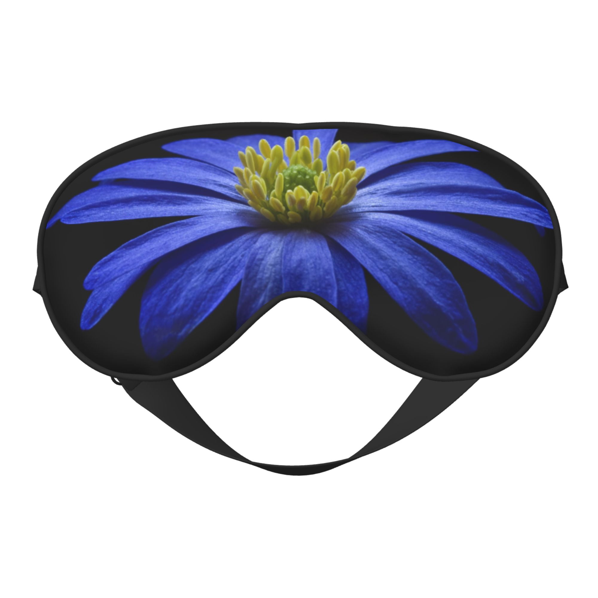 Soft Zero Pressure Eyes Cover Flowers Light Blocking Sleeping Eye Mask ...