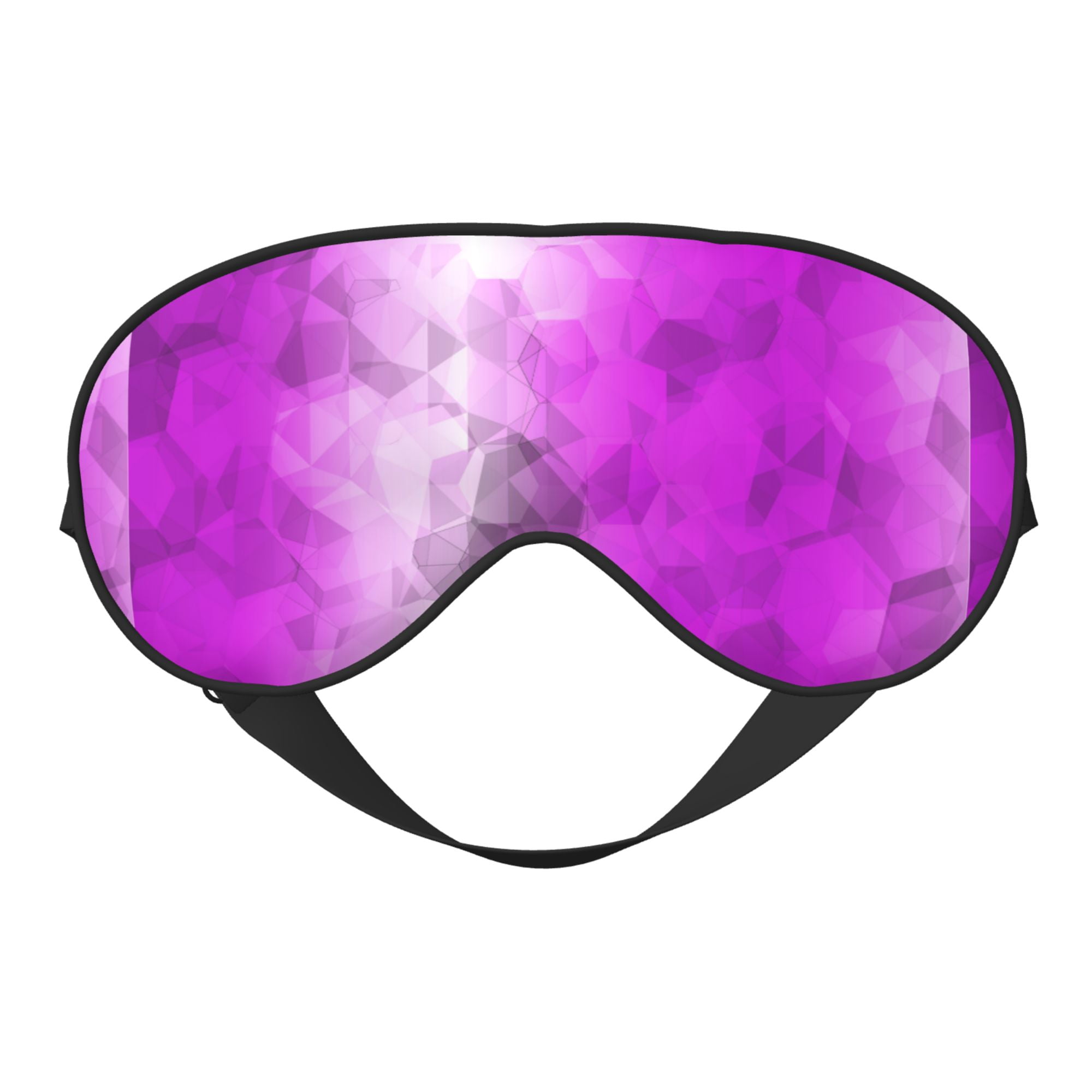 Soft Zero Pressure Eyes Cover Geometric Polygon Background Light ...