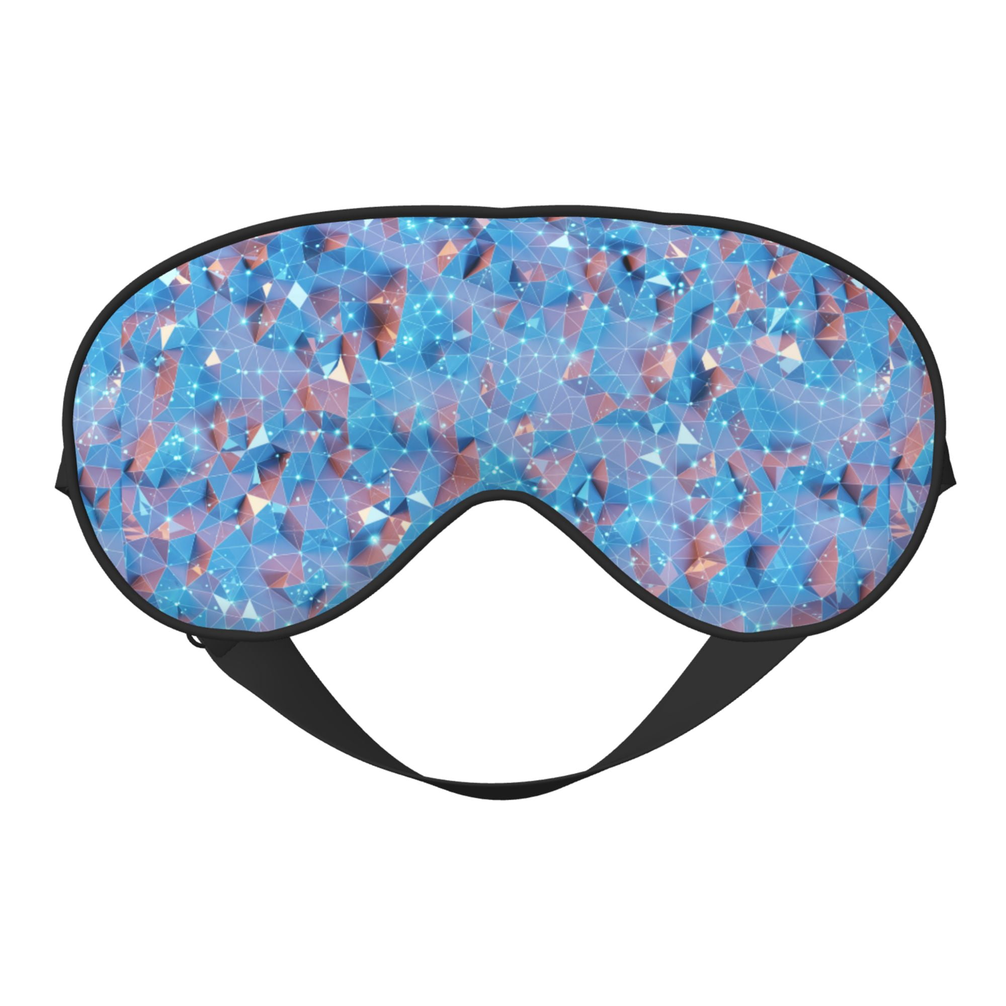 Soft Zero Pressure Eyes Cover Geometric Polygon Background Light ...