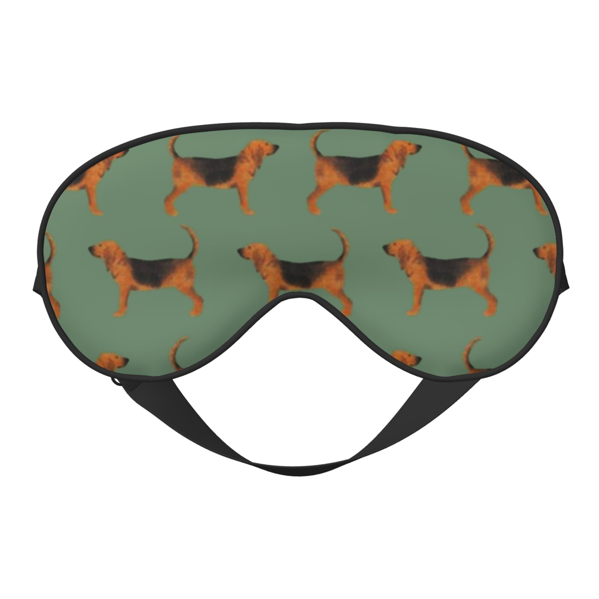 Soft Zero Pressure Eyes Cover Green Bloodhound Fabric Light Blocking ...