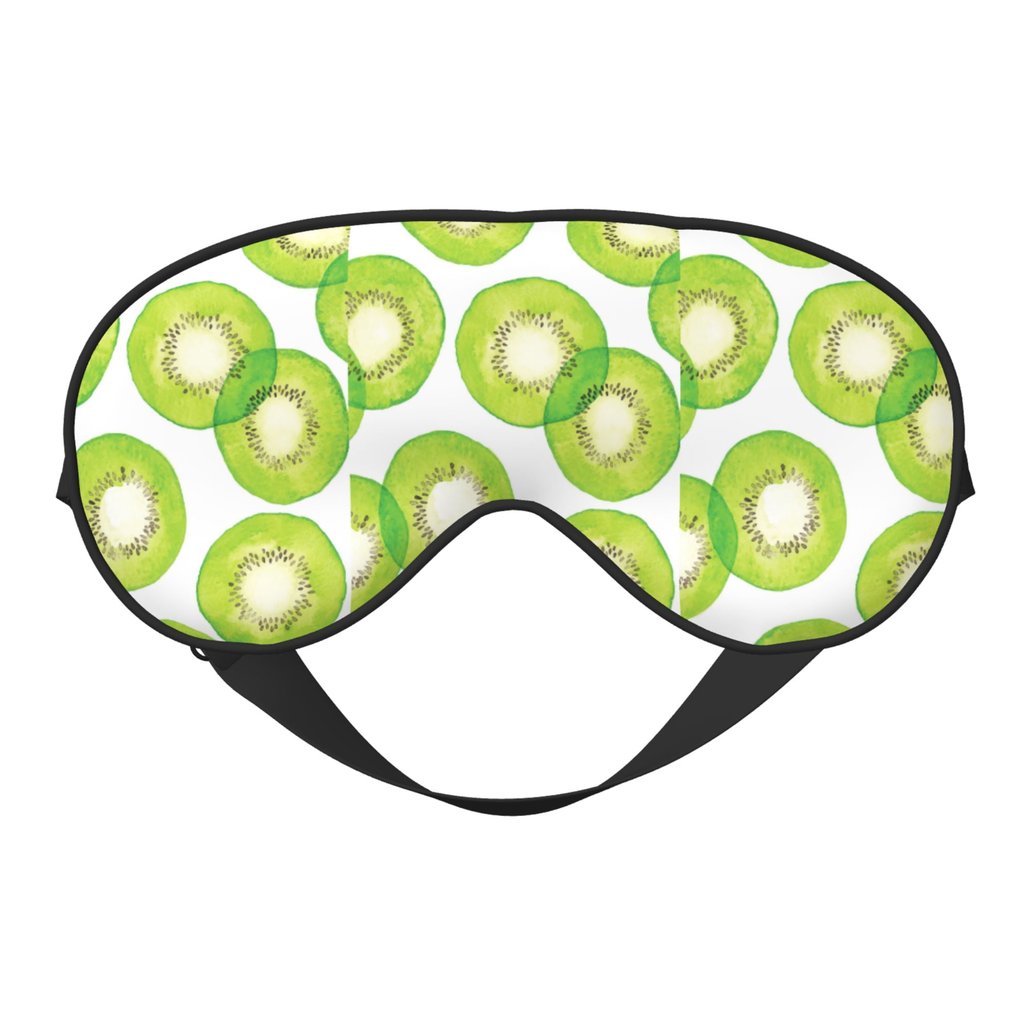 Soft Zero Pressure Eyes Cover Kiwi Light Blocking Sleeping Eye Mask For ...