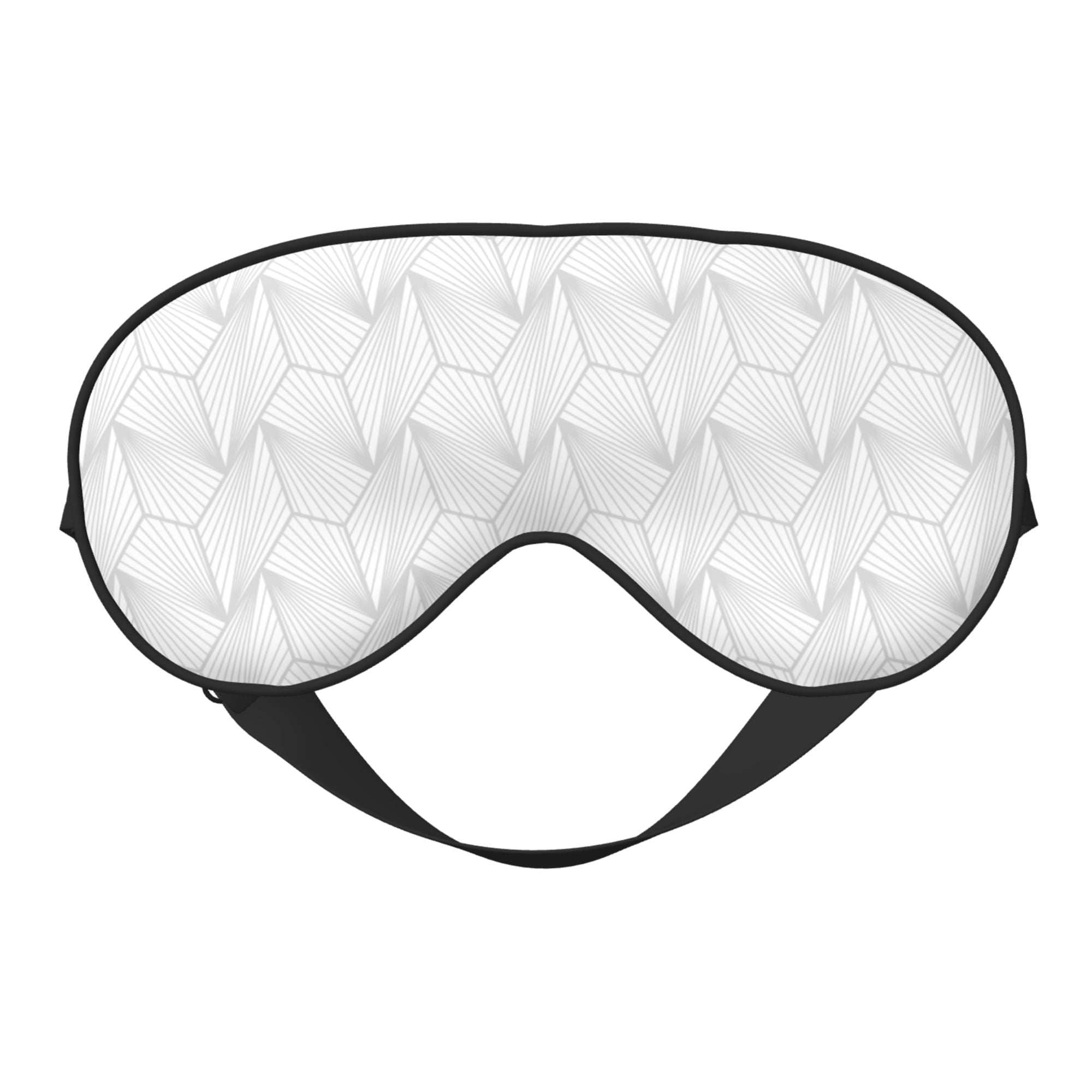 Soft Zero Pressure Eyes Cover Line Pattern Light Blocking Sleeping Eye ...