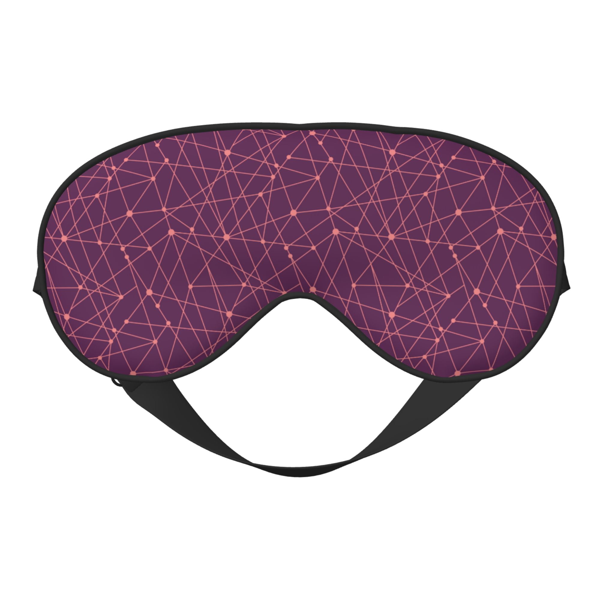 Soft Zero Pressure Eyes Cover Line Pattern Light Blocking Sleeping Eye ...