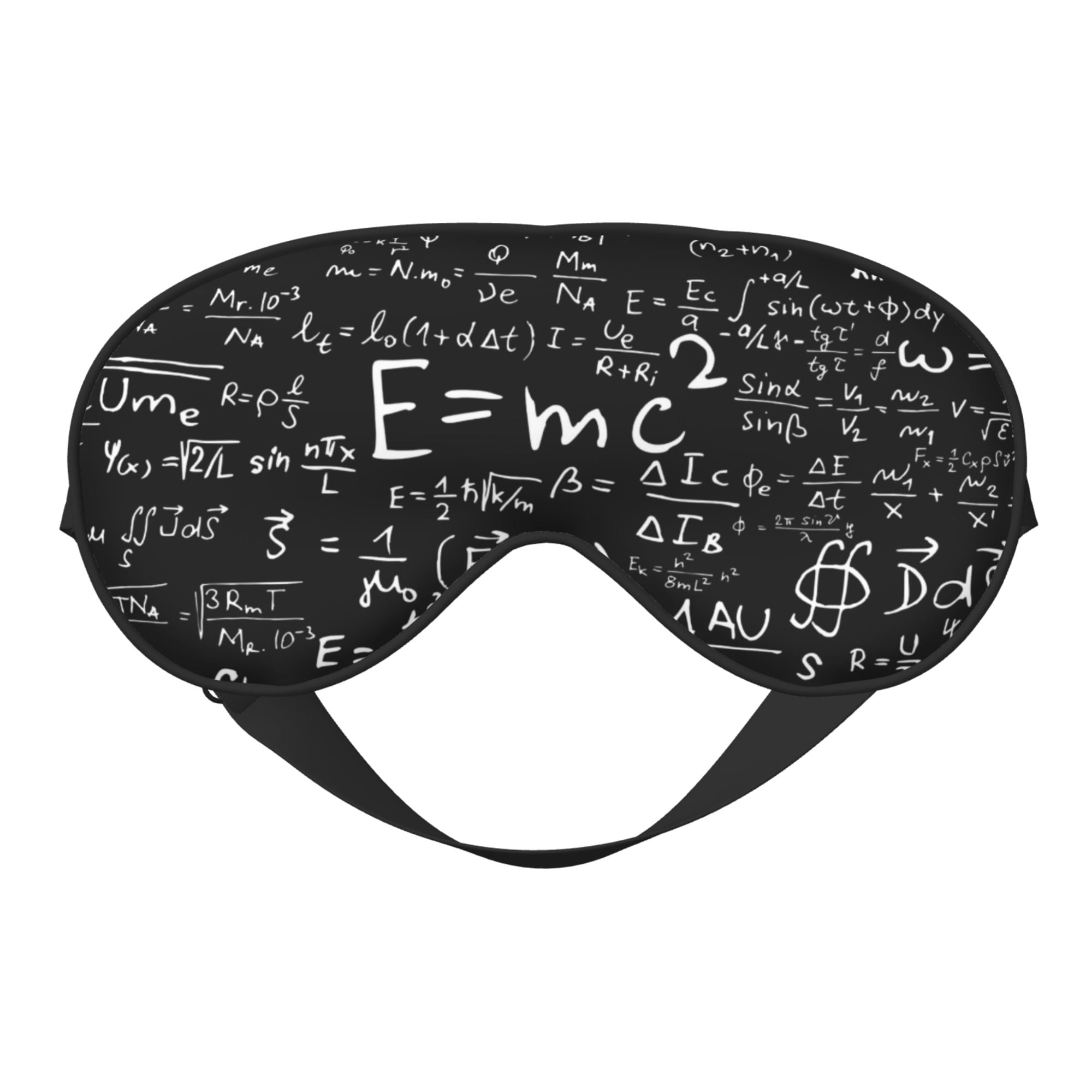 Soft Zero Pressure Eyes Cover Math Physics Light Blocking Sleeping Eye ...