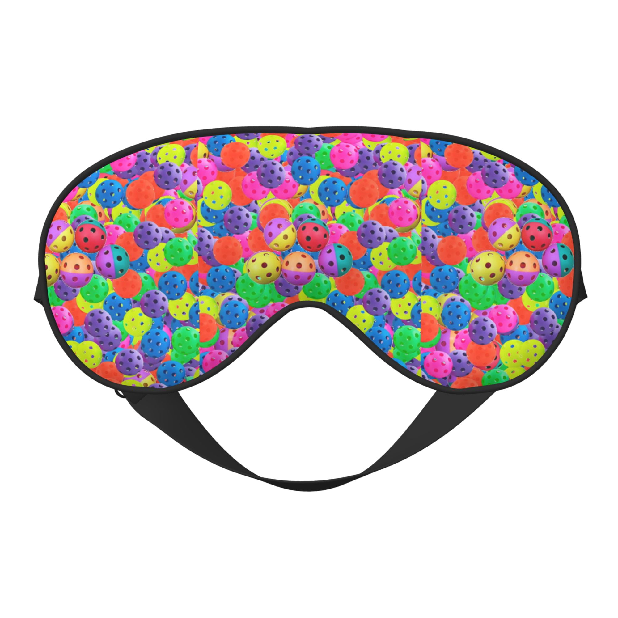 Soft Zero Pressure Eyes Cover Pickleball Balls Colors Light Blocking ...