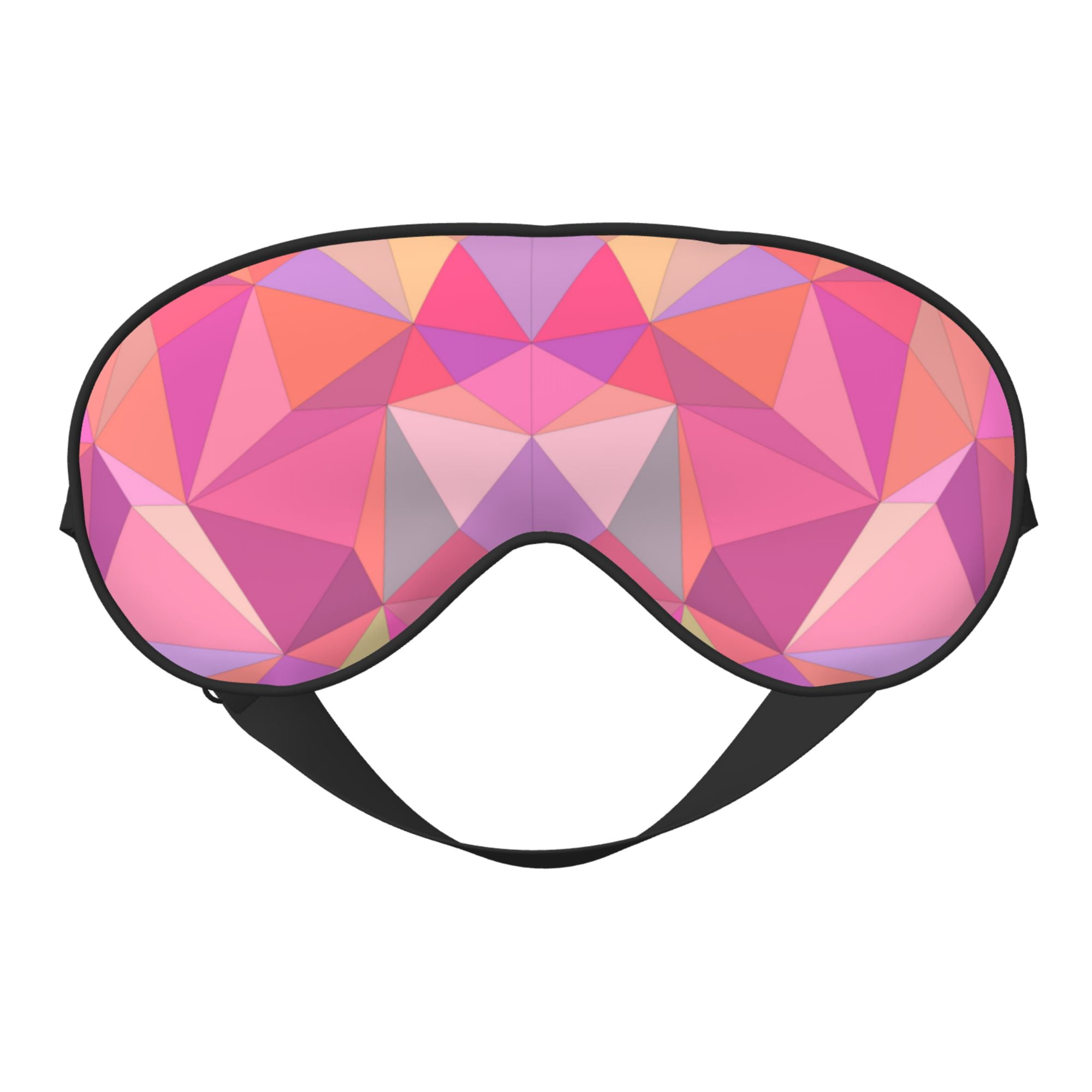 Soft Zero Pressure Eyes Cover Polygon Background Light Blocking ...