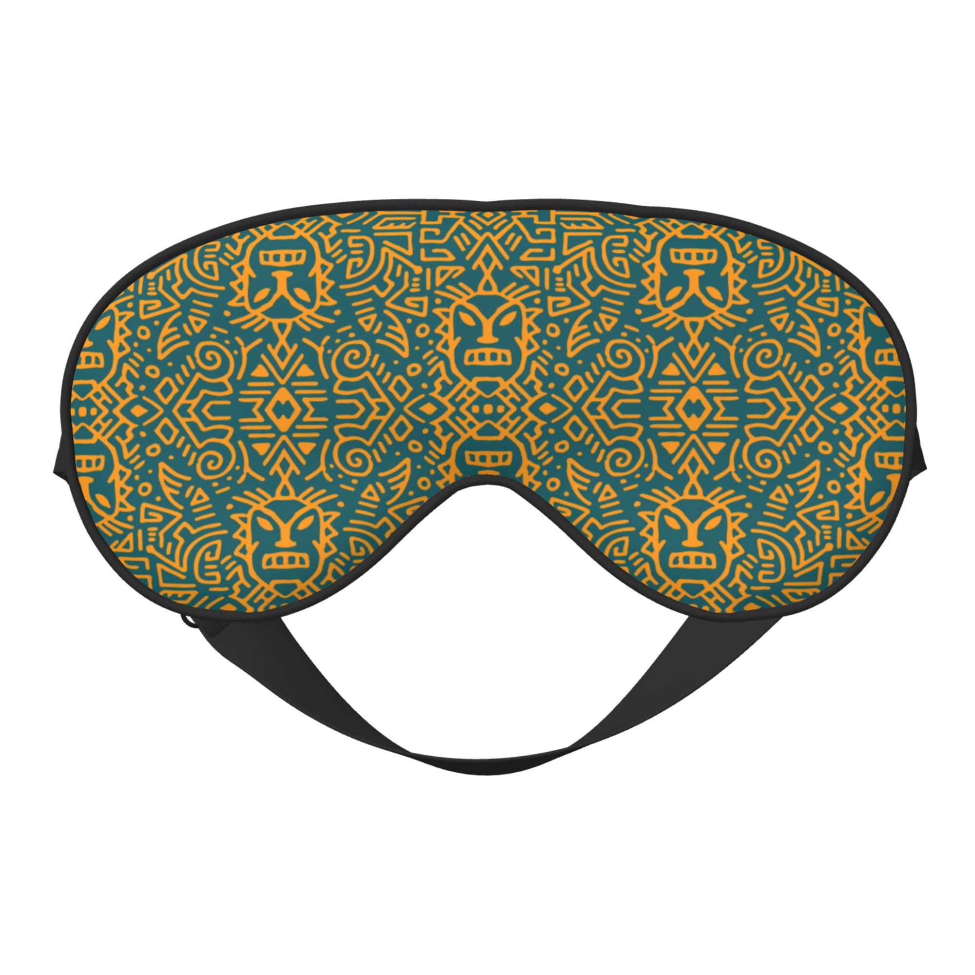 Soft Zero Pressure Eyes Cover Practice Pattern Light Blocking Sleeping ...