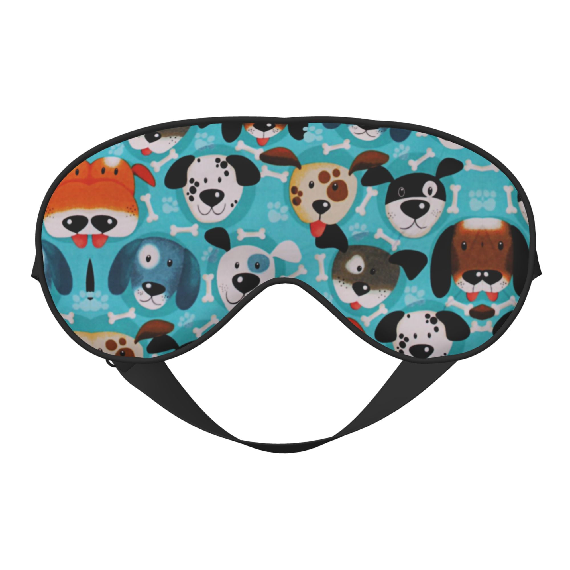Soft Zero Pressure Eyes Cover Puppy Dog Dog Light Blocking Sleeping Eye ...